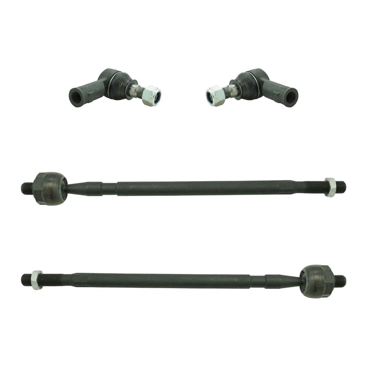 ZHONGXINGGUOJI Piece Front Inner & Outer Tie Rod Kit Left & Sides for ...