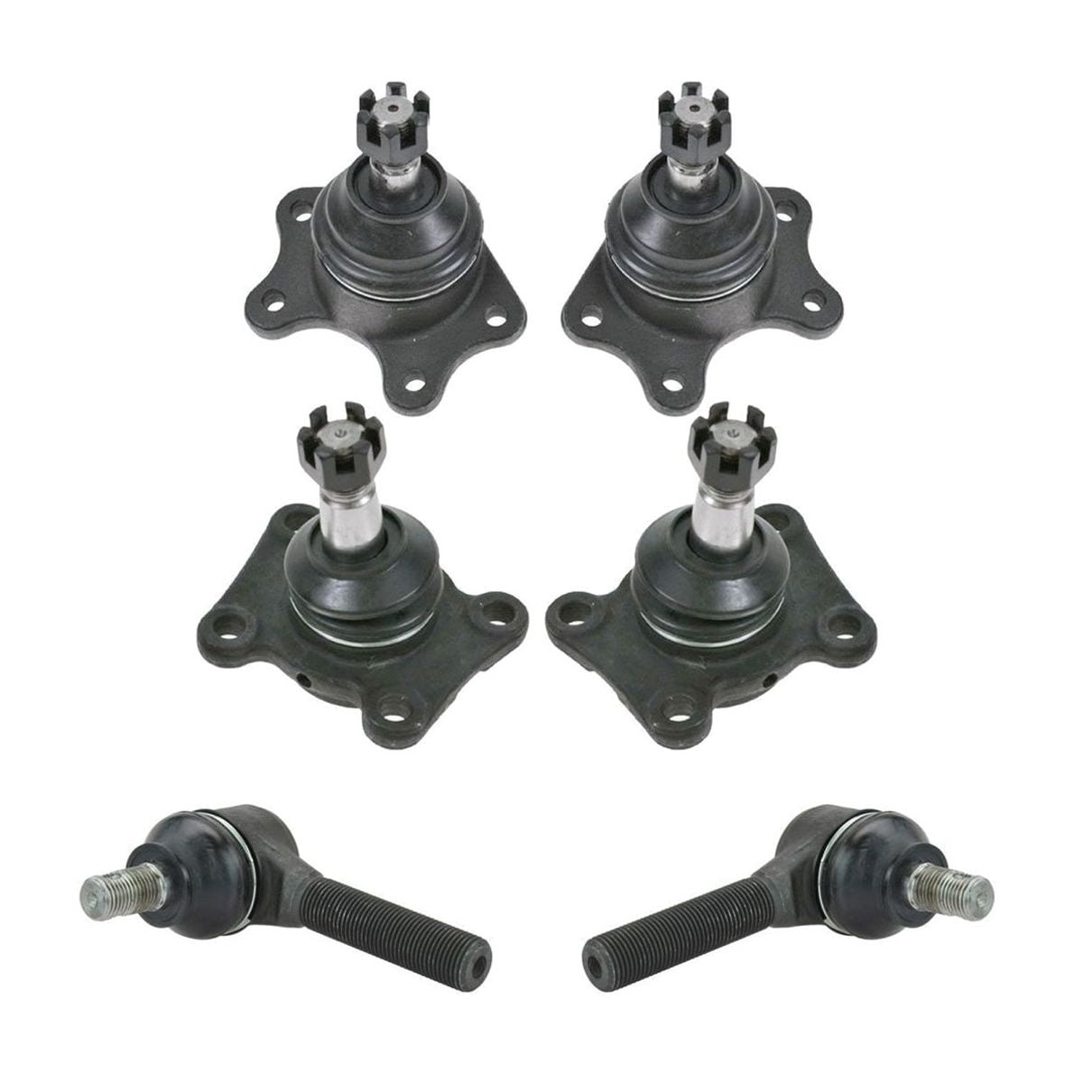 ZHONGXINGGUOJI Upper Lower Ball Joint Tie Rod Ends Kit Set for Toyota ...