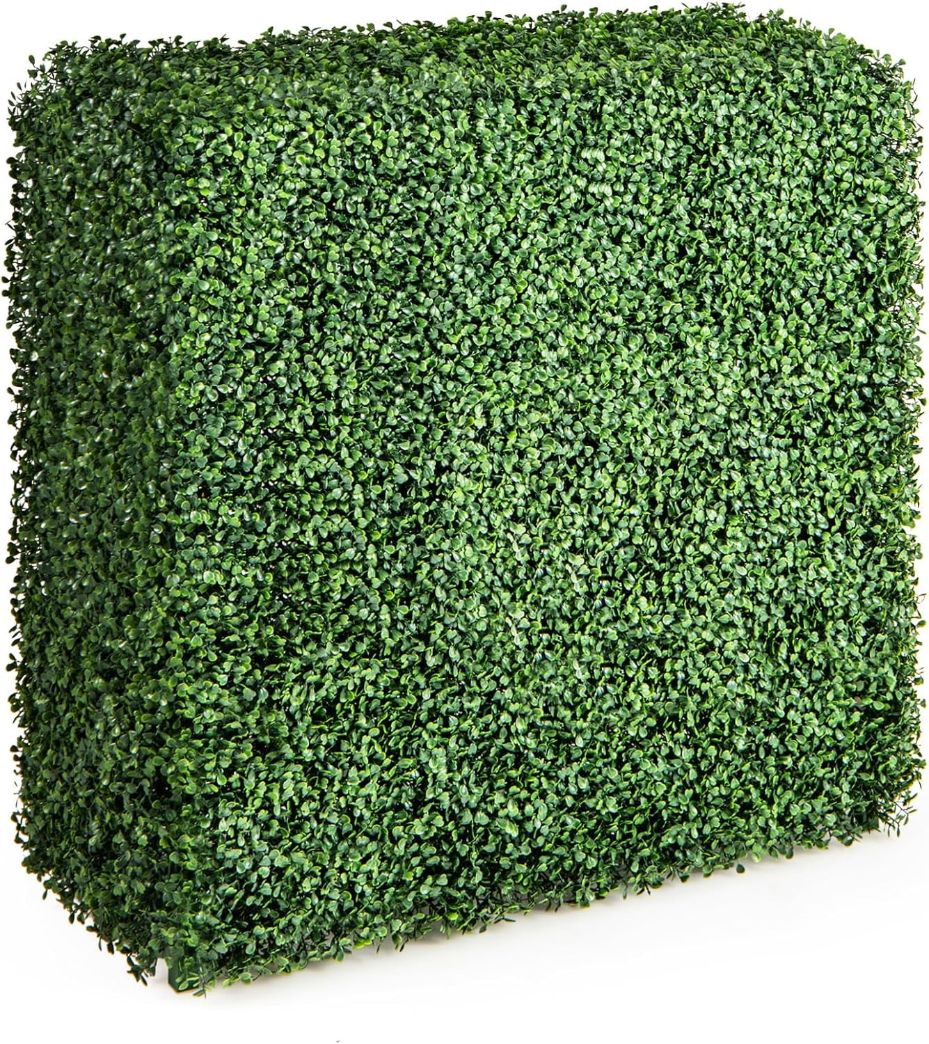 ZHOUB Artificial Boxwood Hedge Wall, Faux Grass Wall with PE Leaves and ...