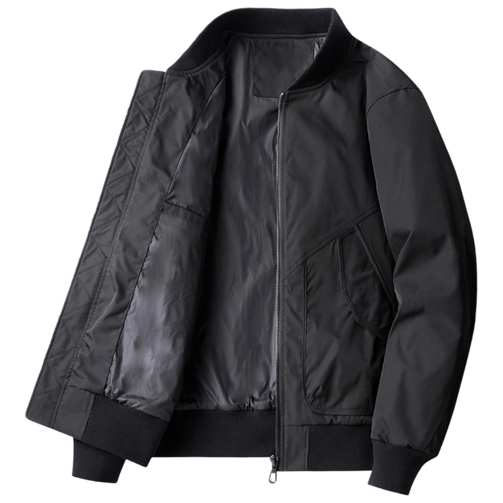 ZHOUCHANKIDS Mens Bomber Jacket - Lightweight Ripstop Wind Resistant ...