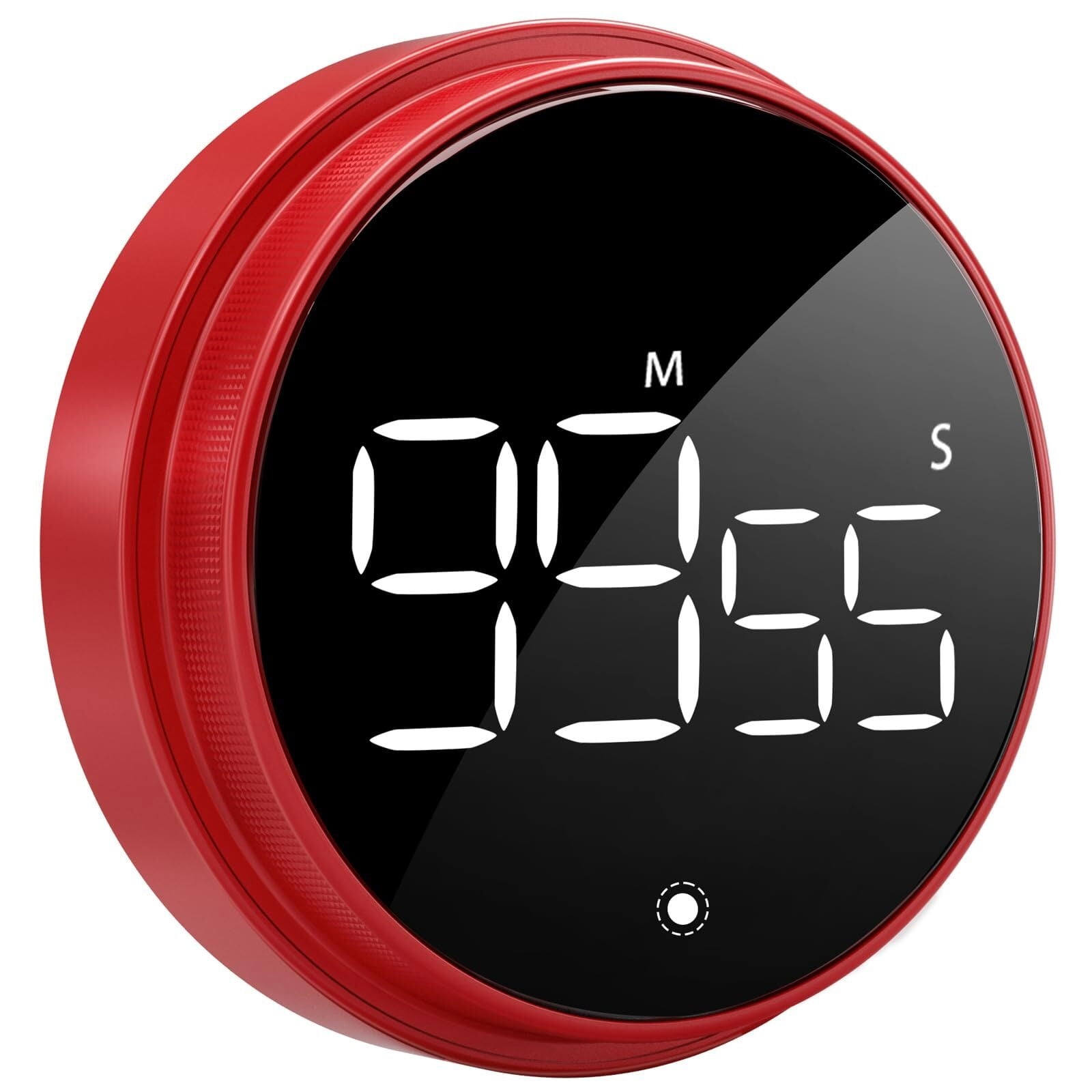 ZHOULG Digital Kitchen Timer, Large LED Display with Magnetic Countdown ...