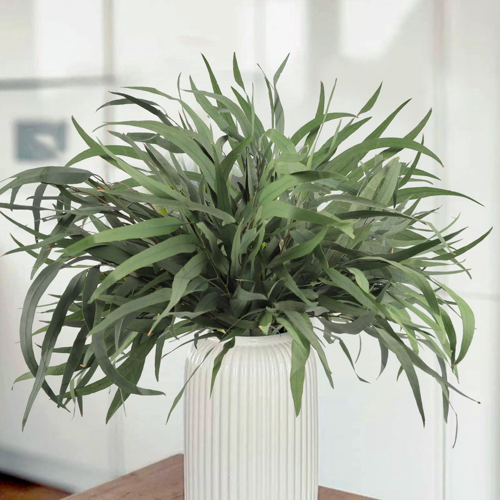 ZHOULG HIAGROW Real Eucalyptus Stems Greenery Decor 20PCS 16" Dried ...