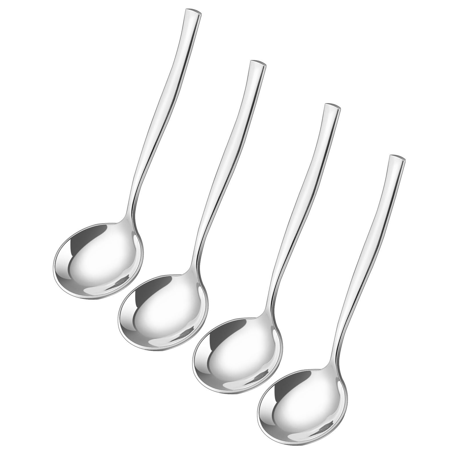 ZHOULONG Small Stainless Gravy Ladle, Soup Ladles Serving Stainless ...