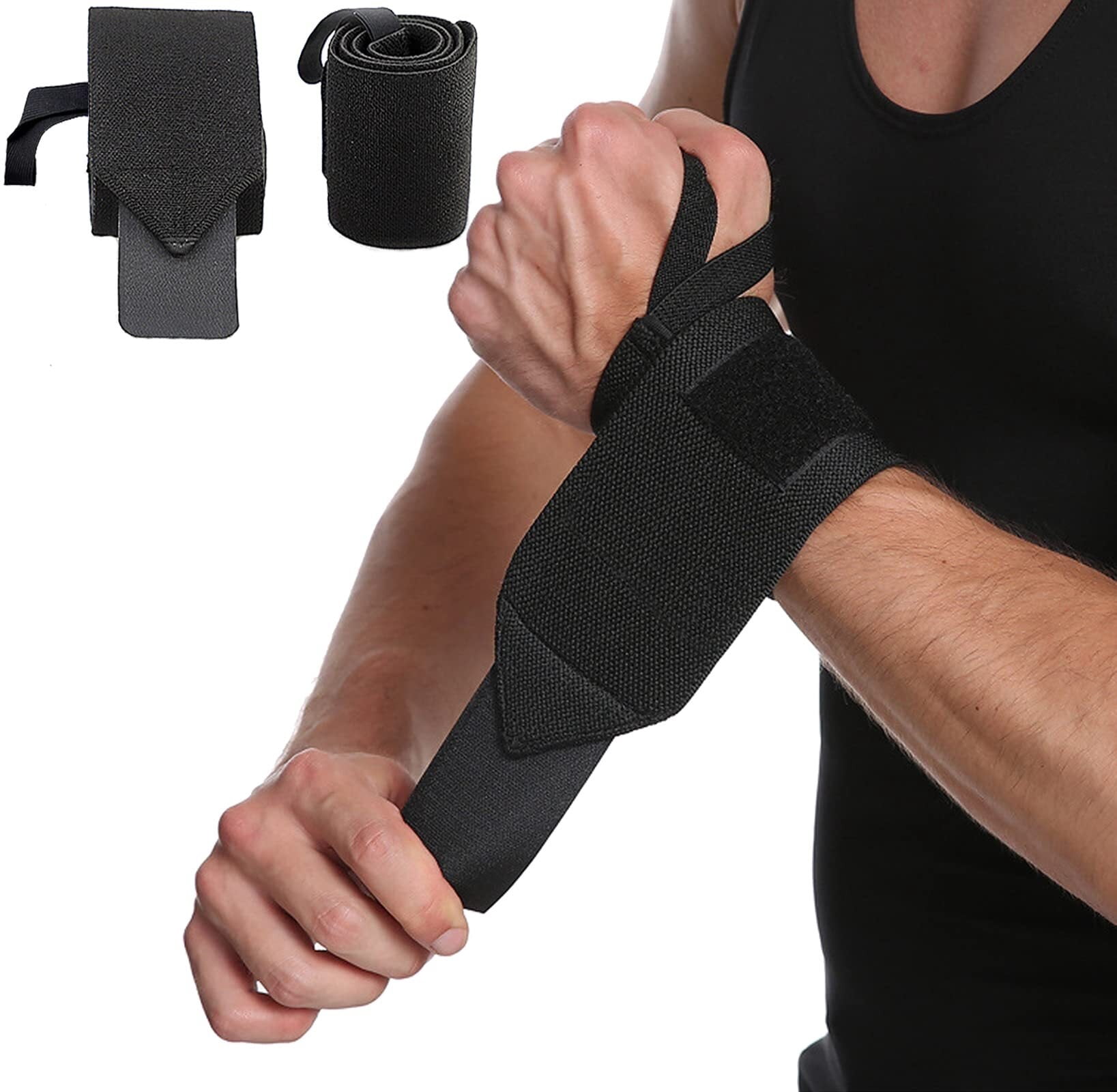 ZHOULONGG Wrist Wraps, 2 Pack Wrist Brace Wrist Straps for ...