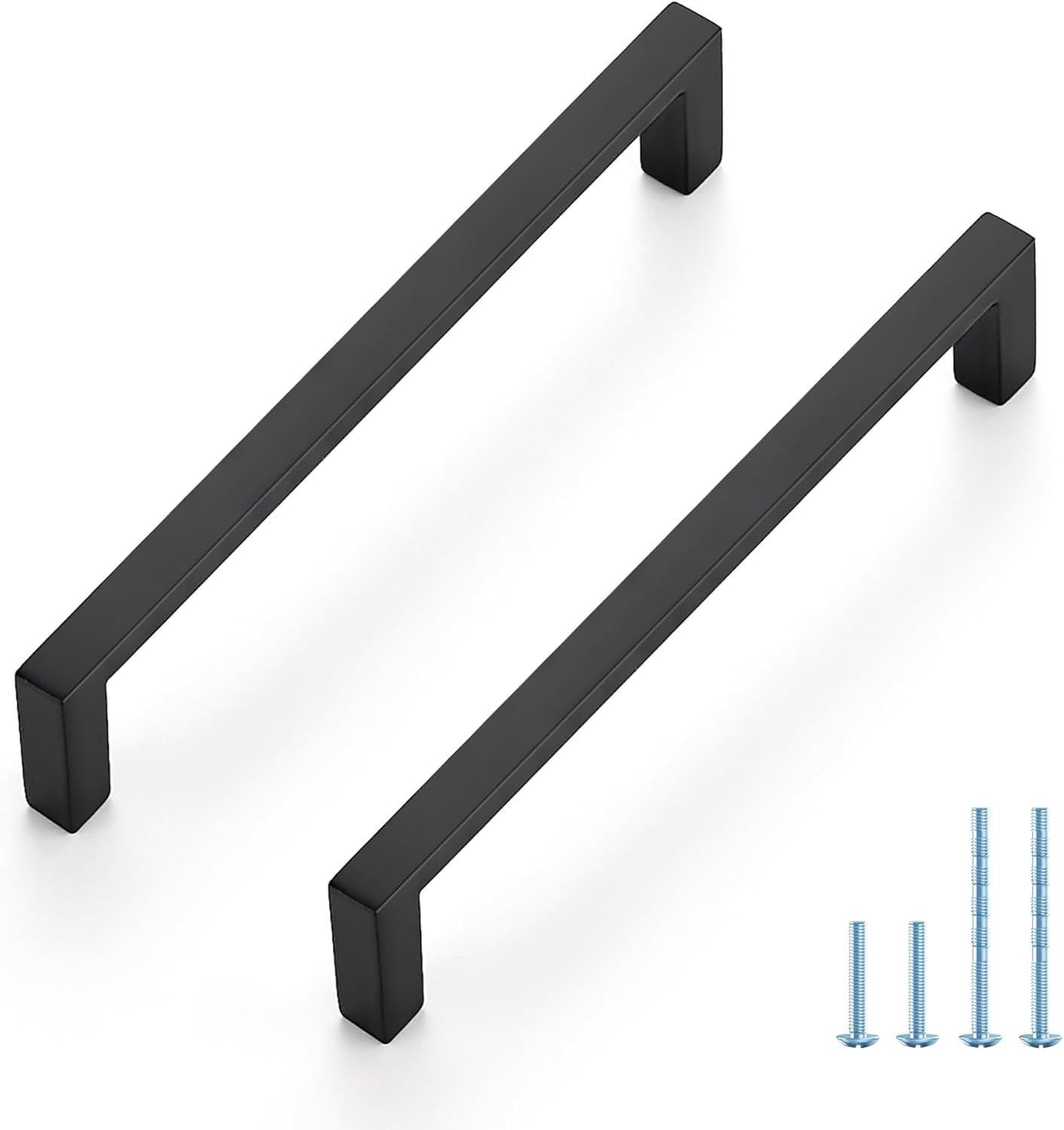 ZHOUYIYI 30 Pack Cabinet Pulls – Slim Square Bar, 3 Inch Hole Center ...