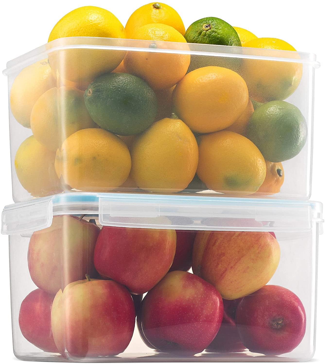 ZHQ Biokips Large Food Storage Container 155oz. (set of 2) - Airtight ...