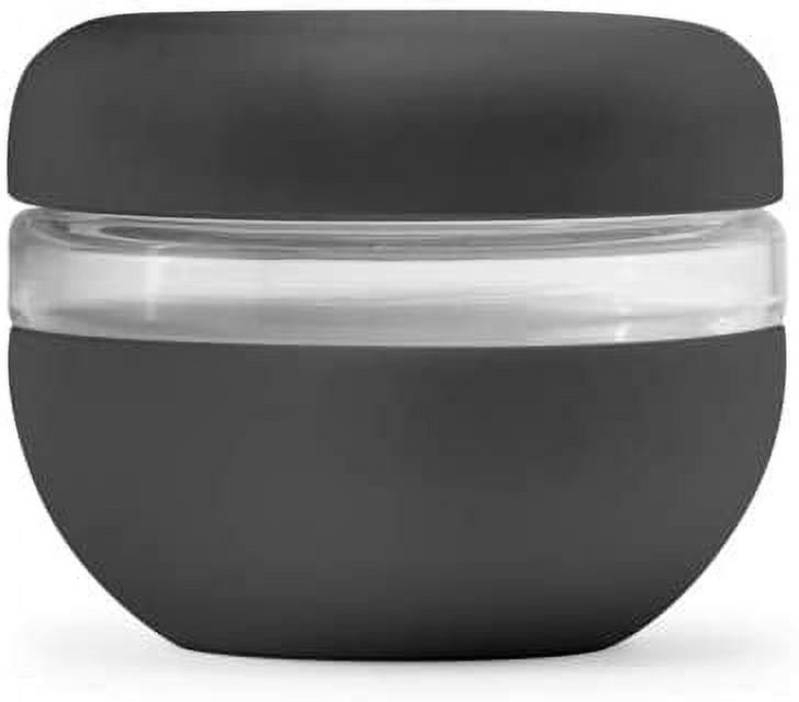 ZHQ Porter Seal Tight Glass Lunch Bowl Container w/ Lid | Charcoal 16 ...