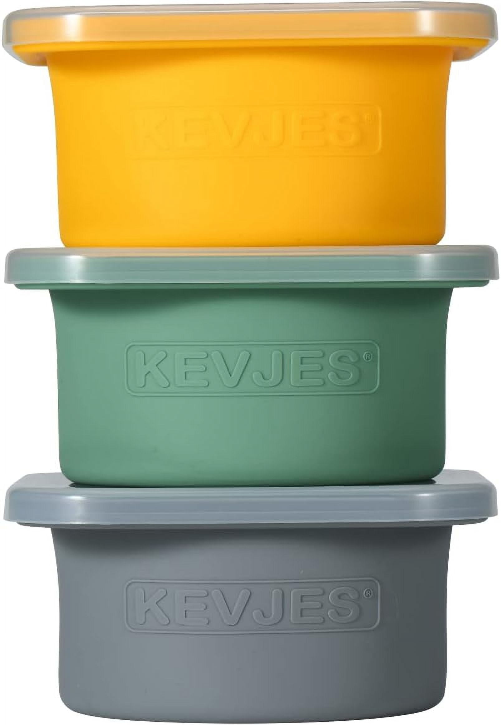 ZHQ Stackable Silicone Artisan Pizza Dough Proofing Proving Containers ...