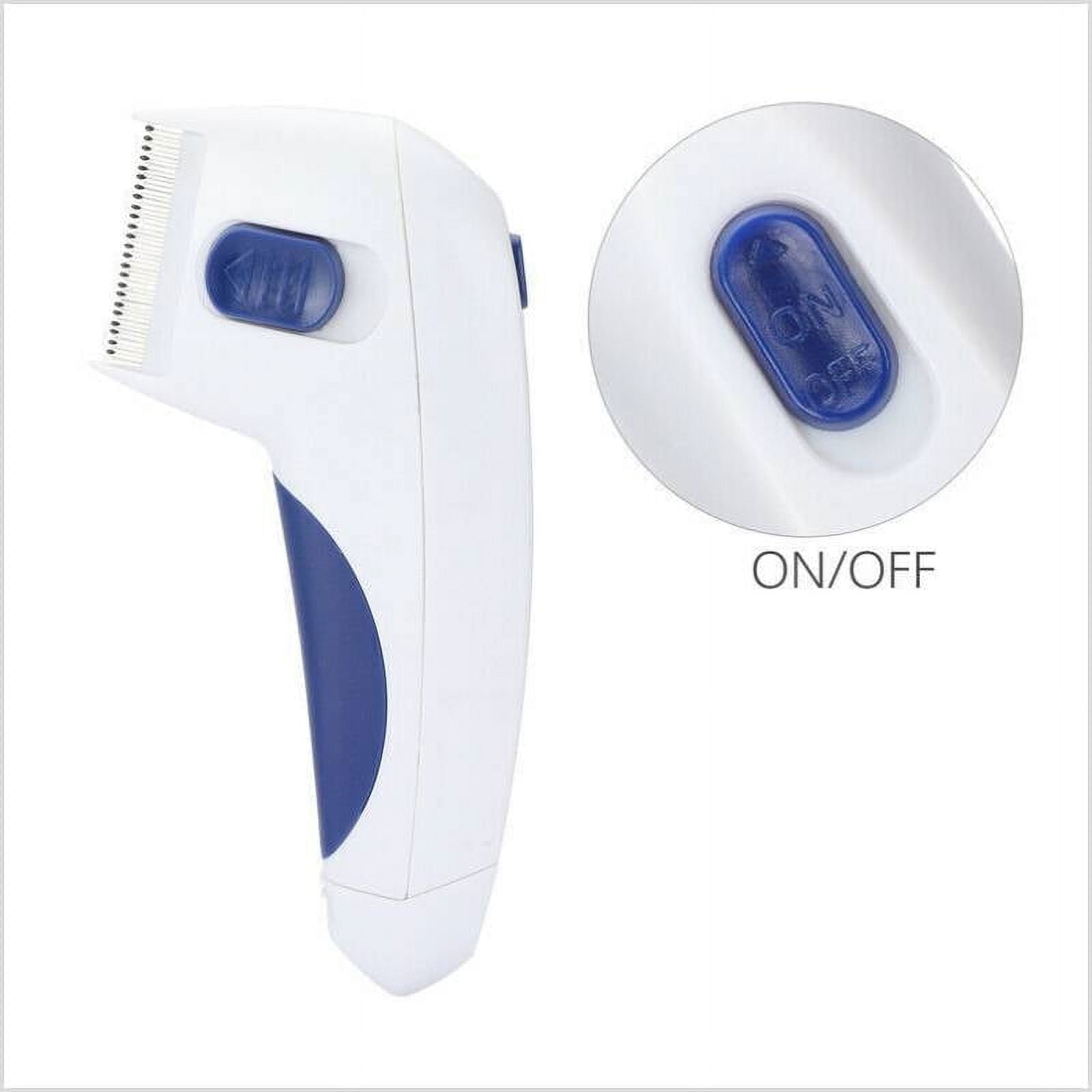 ZHQGZ Pets Lice Remover Electric Flea Zapper Safe Cat Dog Cleaning Comb ...