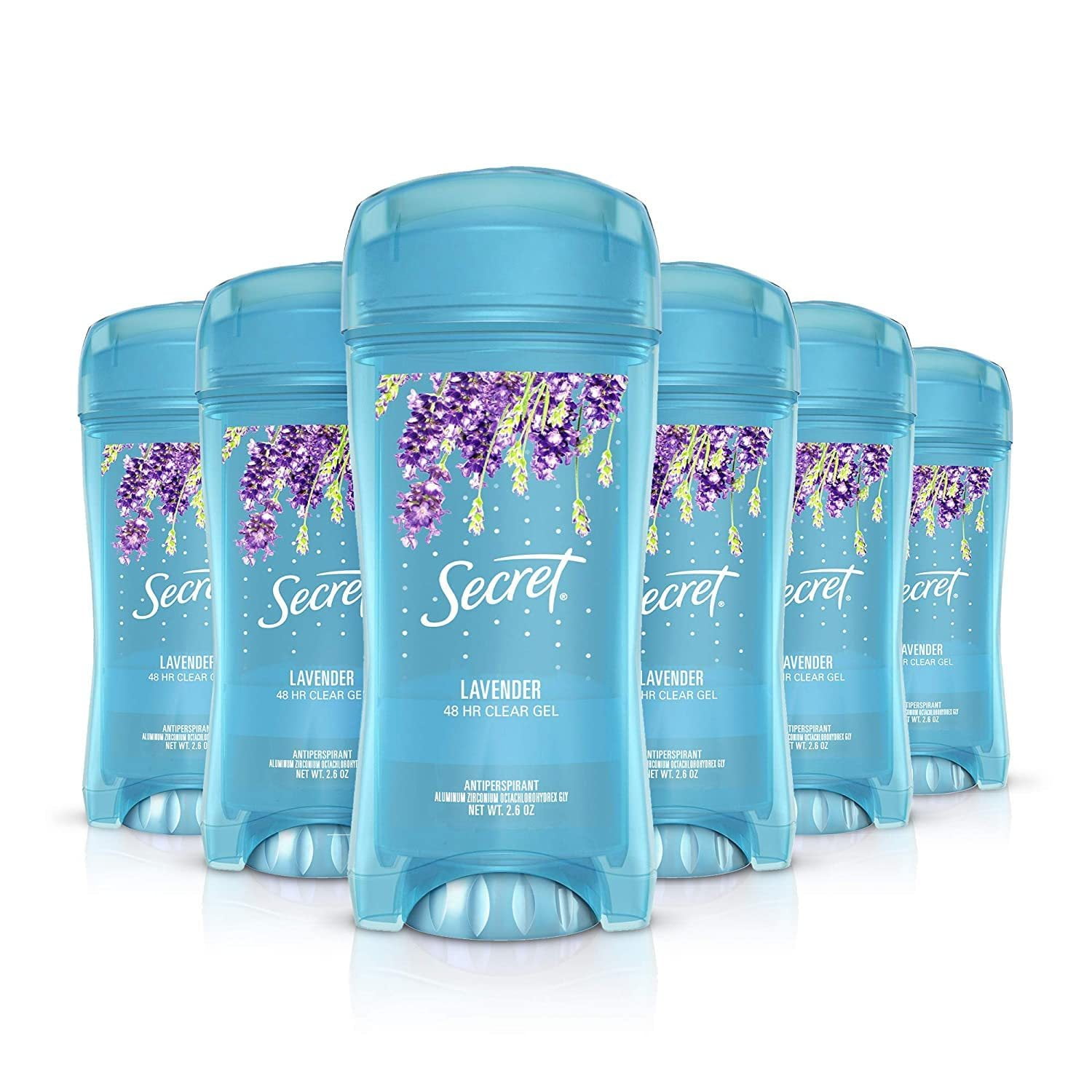 ZHSF Antiperspirant and Deodorant for Women 48 Hr Odor Protection Clear ...