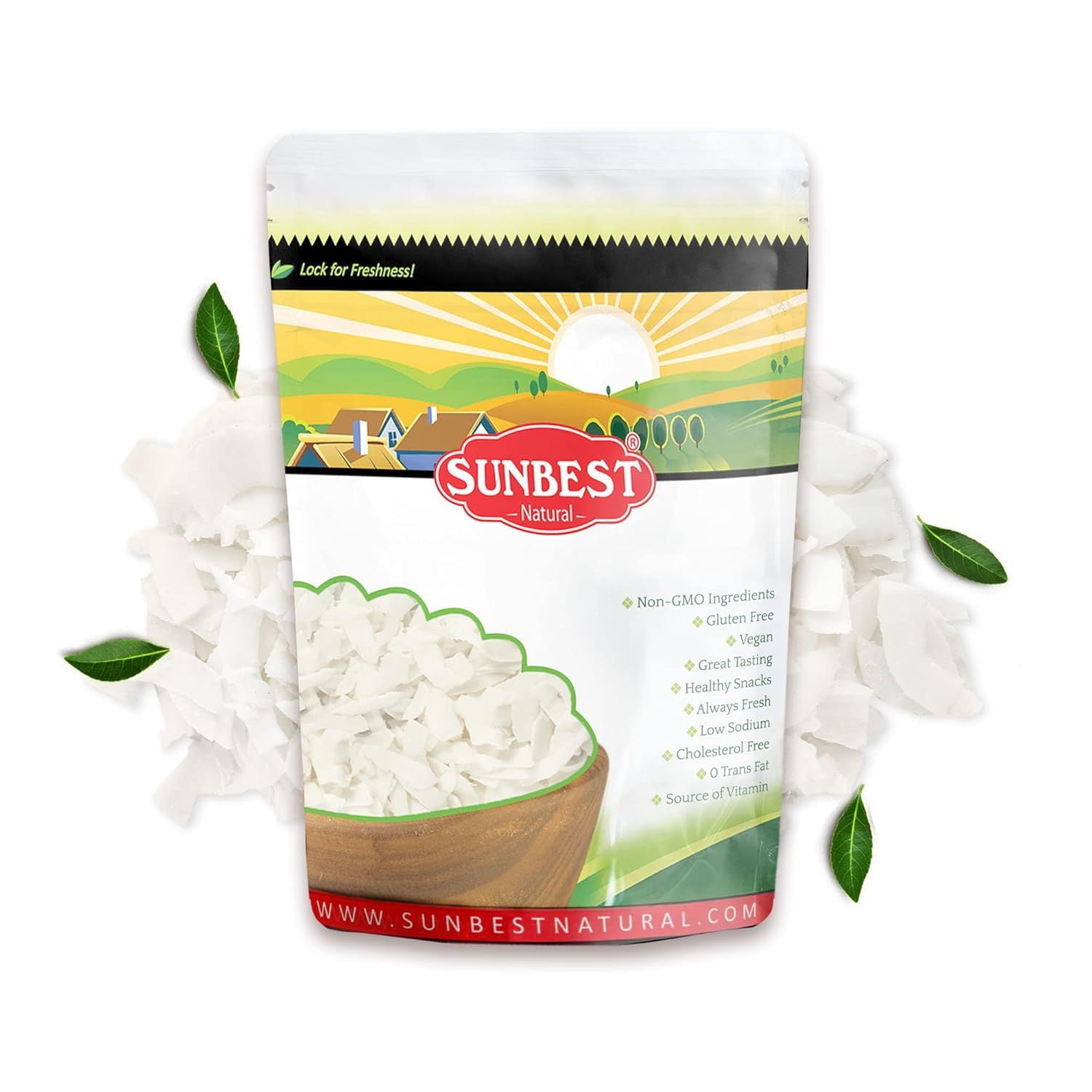 ZHSF - Coconut Chips, Vegan and Kosher Coconut Flakes, Non-GMO Healthy ...