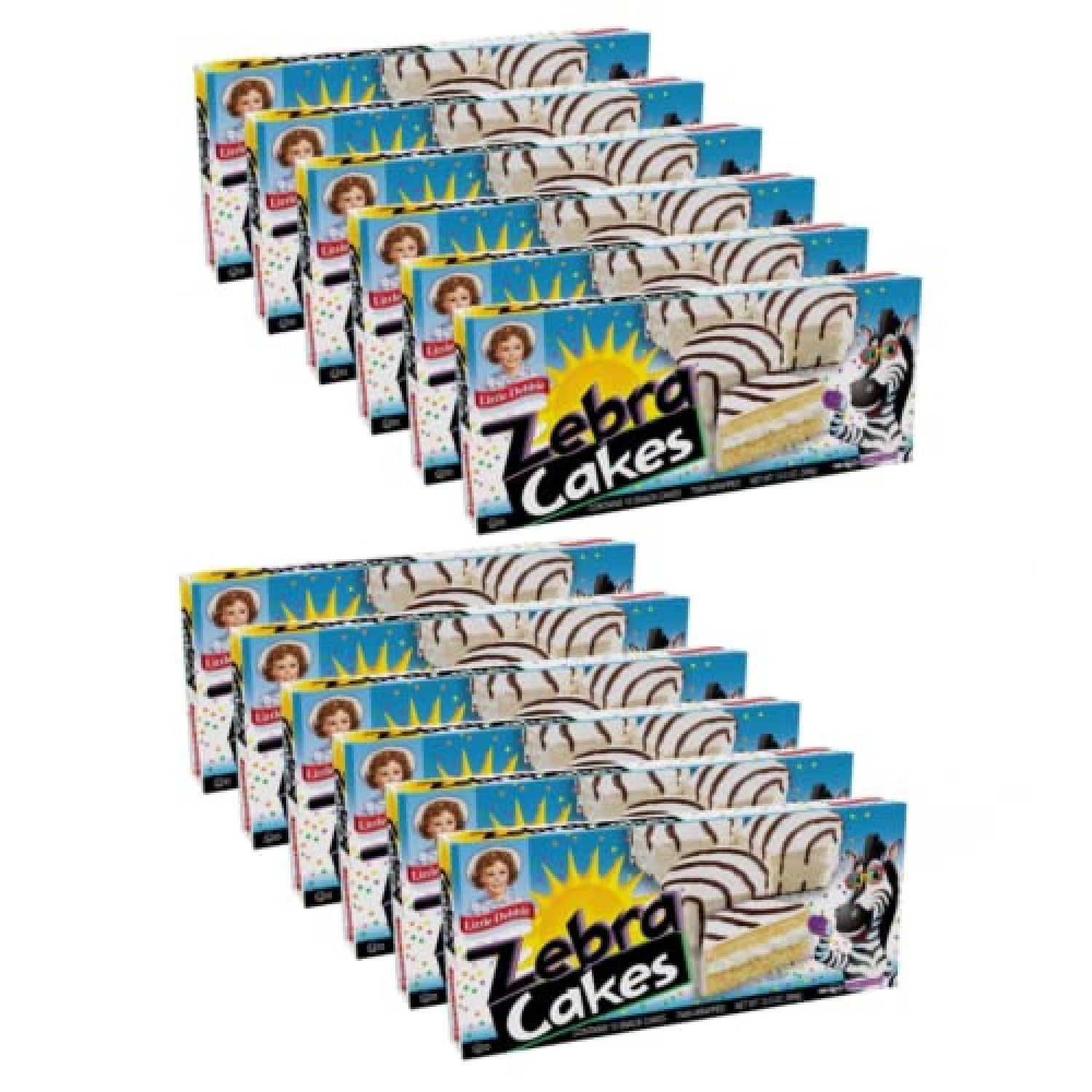 ZHSF Zebra Cakes, 120 Twin-Wrapped Cakes, (12 Boxes) - Walmart.com