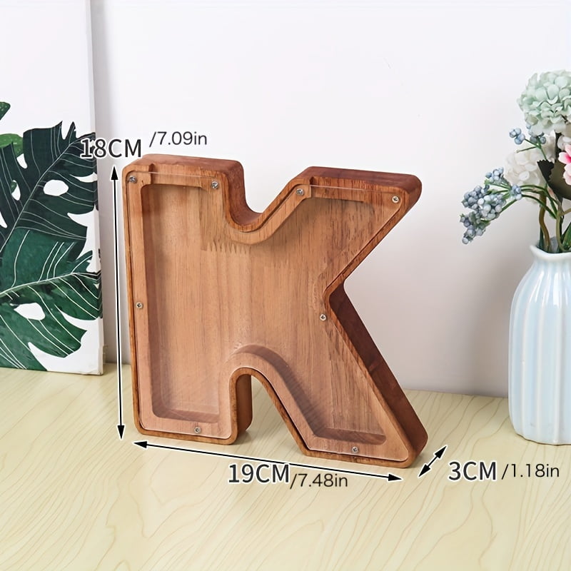 ZHSHANTCHDQ Personalized Charred Wood Color A to Z Wooden Letter ...