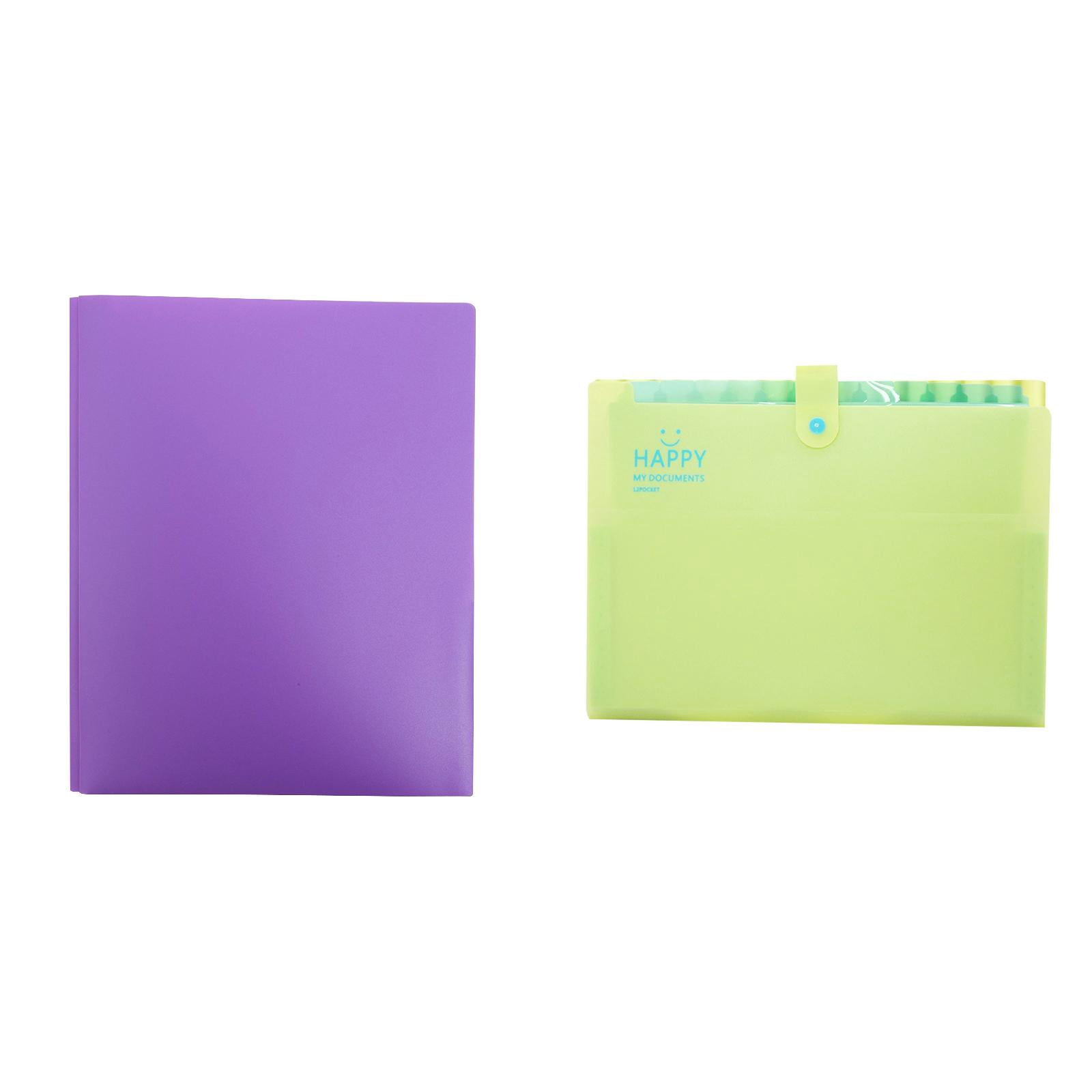 ZHUGUO Office Supplies!School Supplies College Dunwell Colored Plastic ...