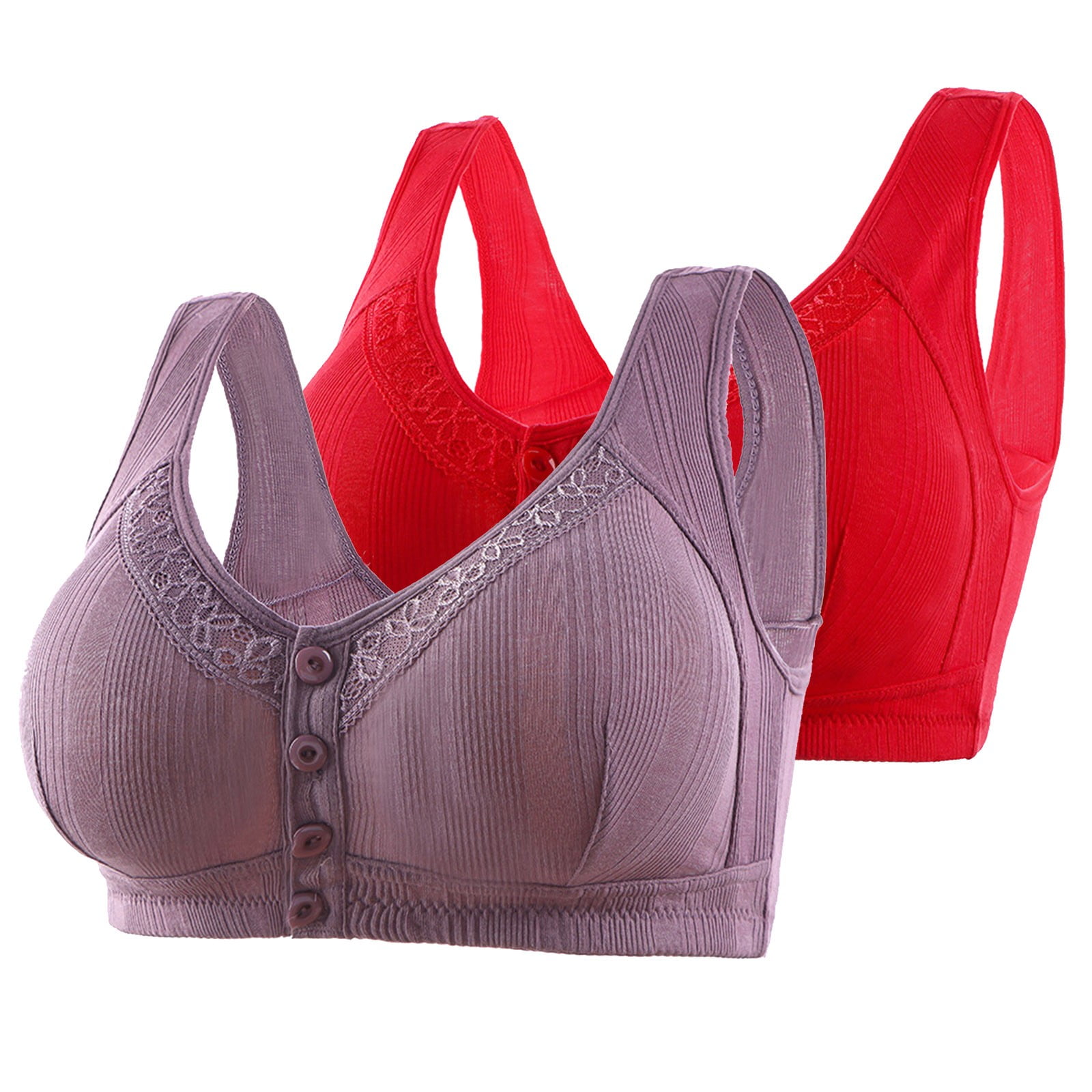 ZHUGeLI Bras for Women 70 Years of Age Bras for Older Women Push up ...