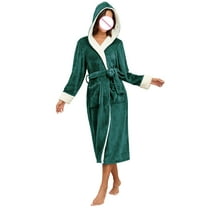 Richie House Women's Soft and Warm Robe Bathrobe with Hood RHW2823-A-L ...