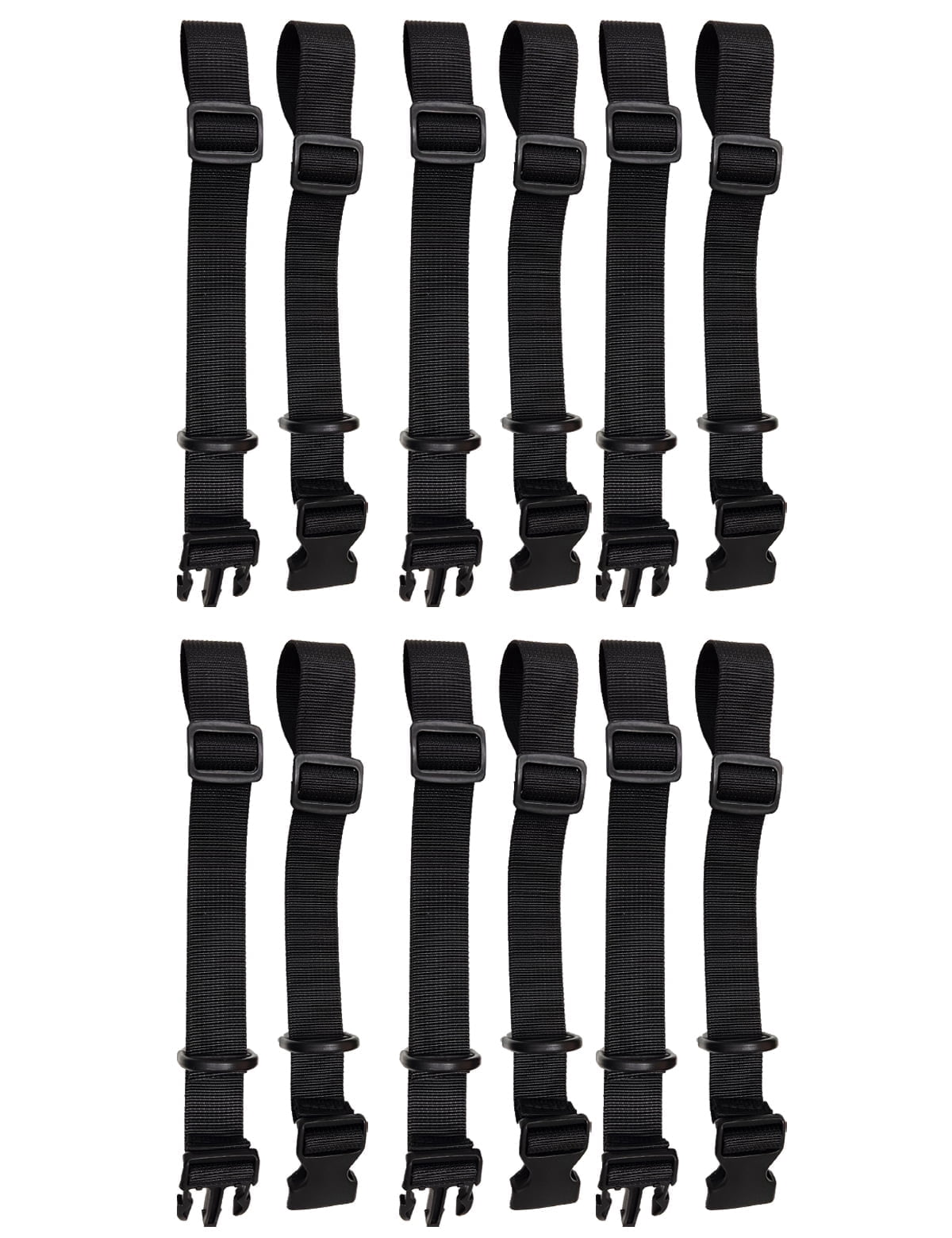ZHUYING set of 6 Chest Strap, Backpack, Anti-Slip Strap, Shoulder Slip ...