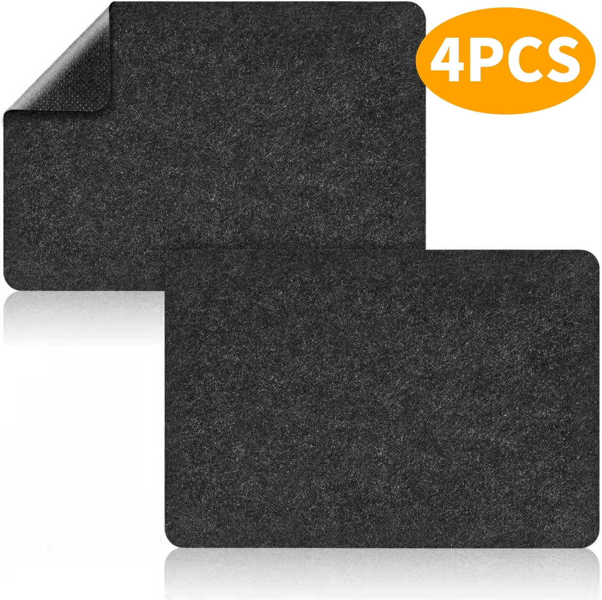 ZHUYING Heat Resistant Mat for Air Fryer, 4 Pcs Heat Resistant Pad ...