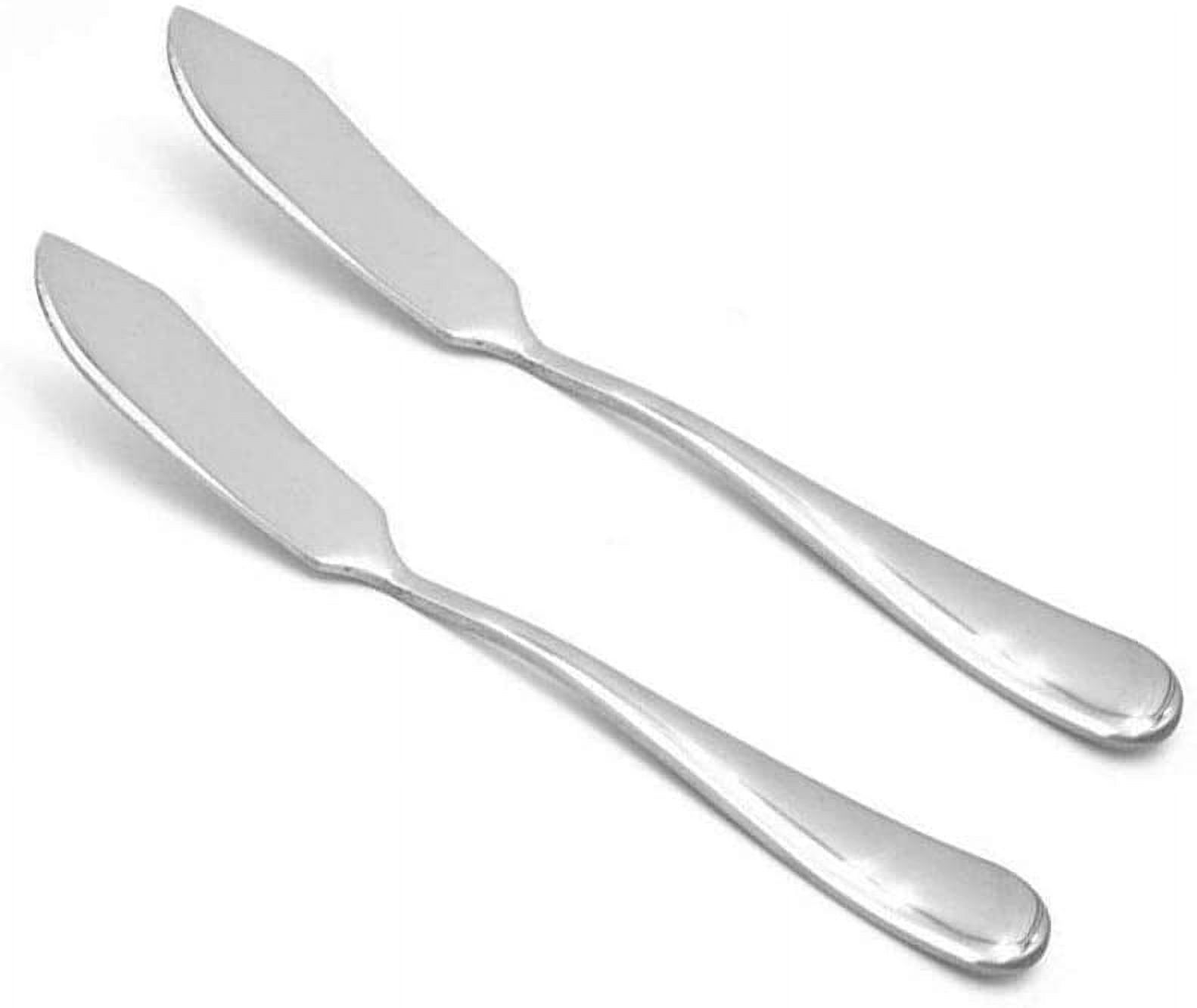 ZHXNE 2pcs Stainless Steel Butter Knife Butter Applicator Portable ...