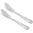 ZHXNE 2pcs Stainless Steel Butter Knife Butter Applicator Portable ...