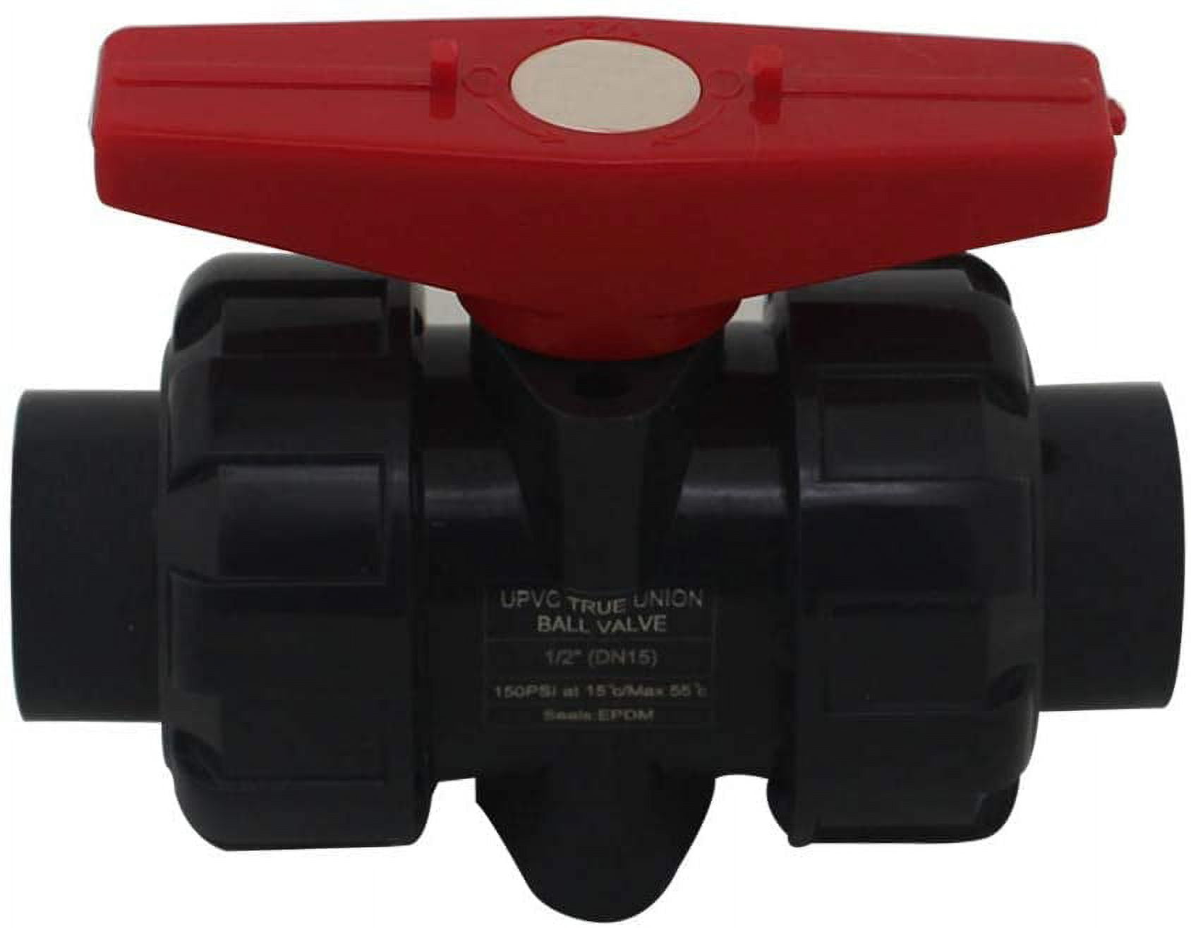 ZHXNE Double union valve to glue diam 20 25 32 40 50 63 75 90 110mm PVC ...