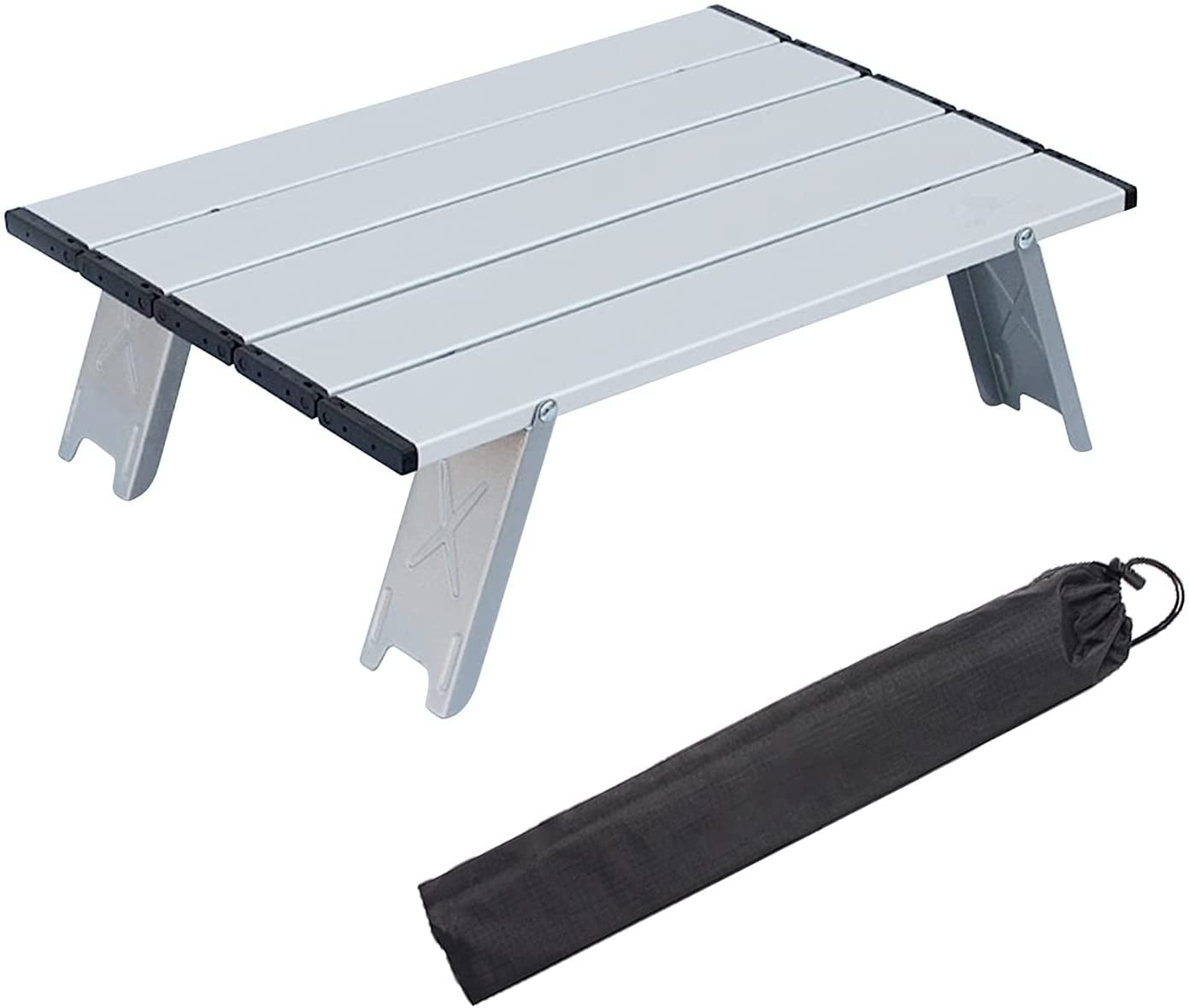 ZHXNE Personal Beach Table, Mini Small Portable Foldable Aluminum ...