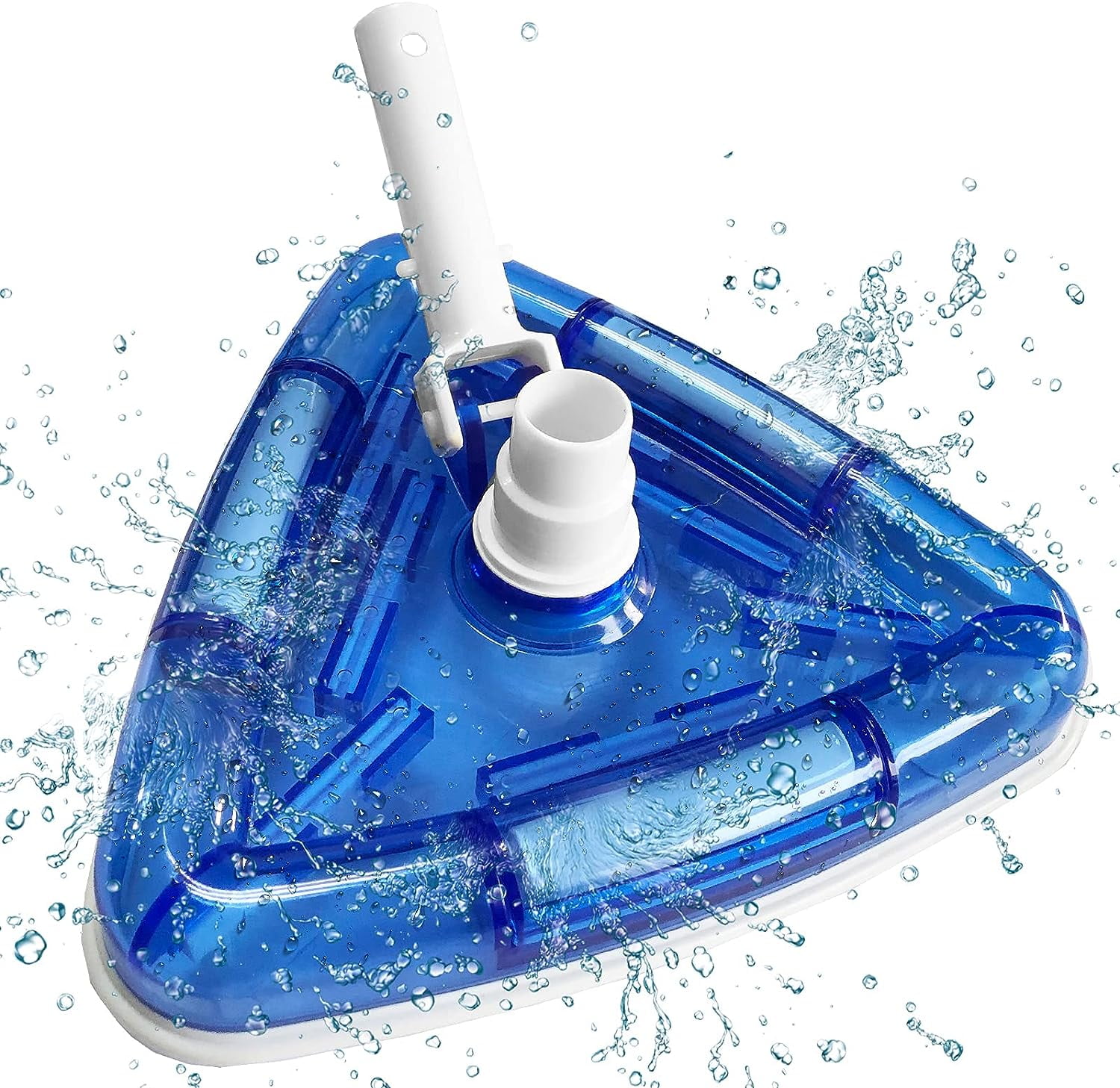 ZHXNE Swimming Pool Vacuum Head, Clear Triangular Vinyl Vacuums for ...