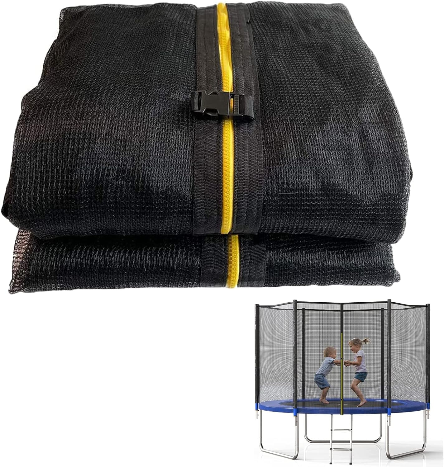 ZHXNE Trampoline Net Replacement, 10ft Trampoline Safety Net for 6 Post ...