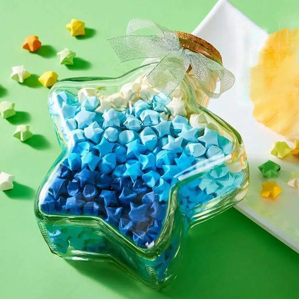 ZHXXCUM 540 Sheets Star Origami Paper 27 Color Star Paper Strip Double ...