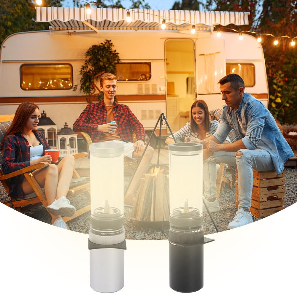 ZHXXCUM Black Outdoor Candle Light Gas Camping Light Tent Romantic ...
