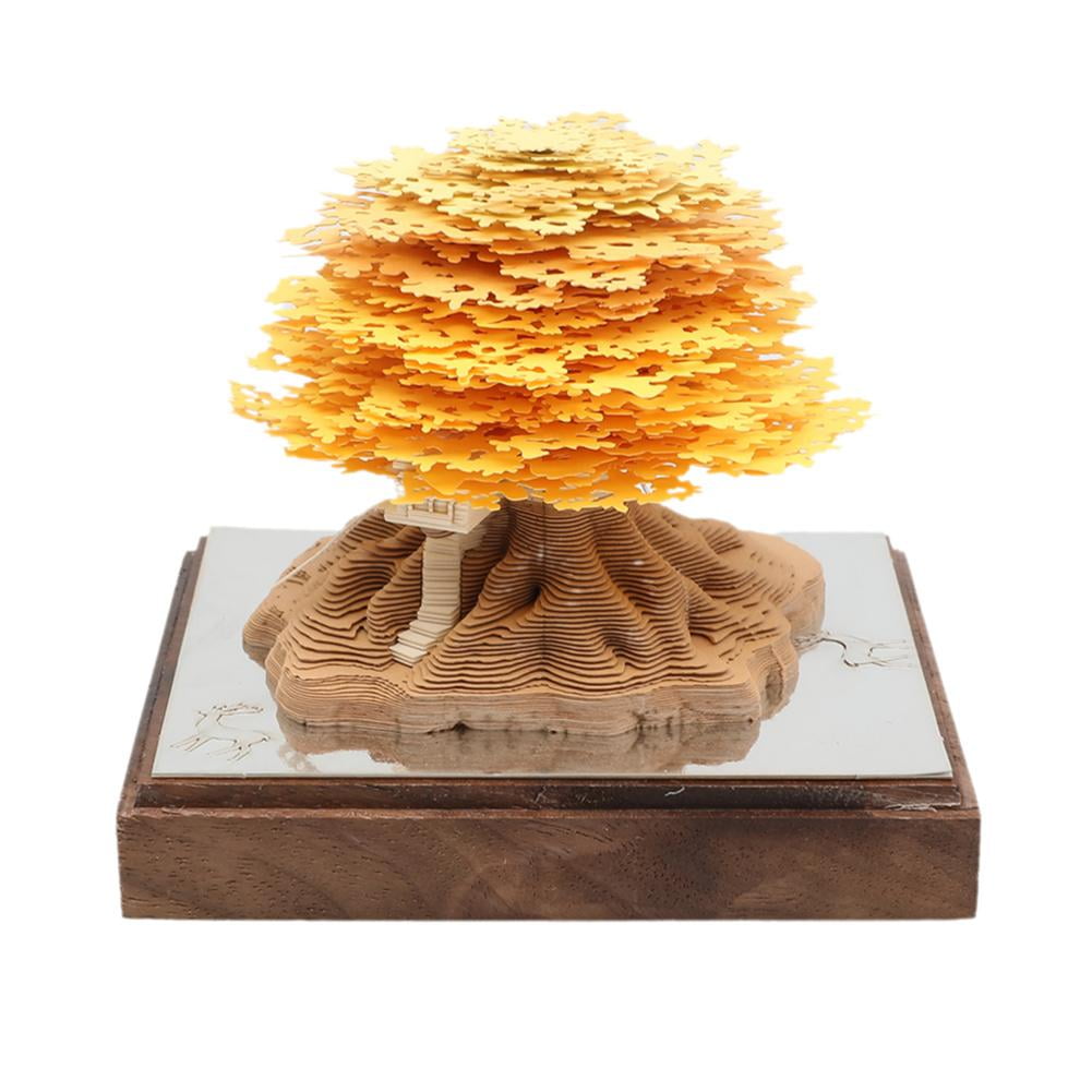 ZHXXCUM Creative Tree House Memo Pad TearAway Tree Paper Art Notepad ...