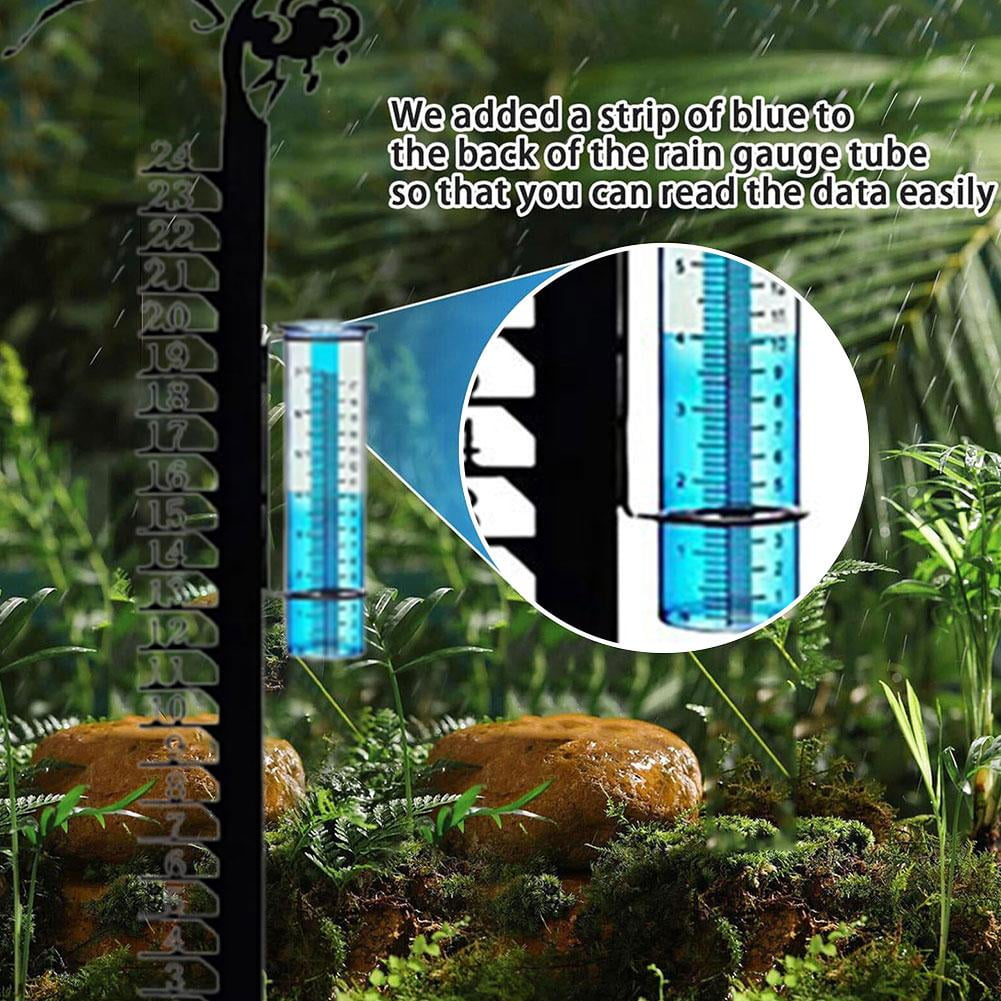 ZHXXCUM Elk Cross-Border Snow And Water Measuring Ruler Dual-Purpose Home Outdoor Garden ...