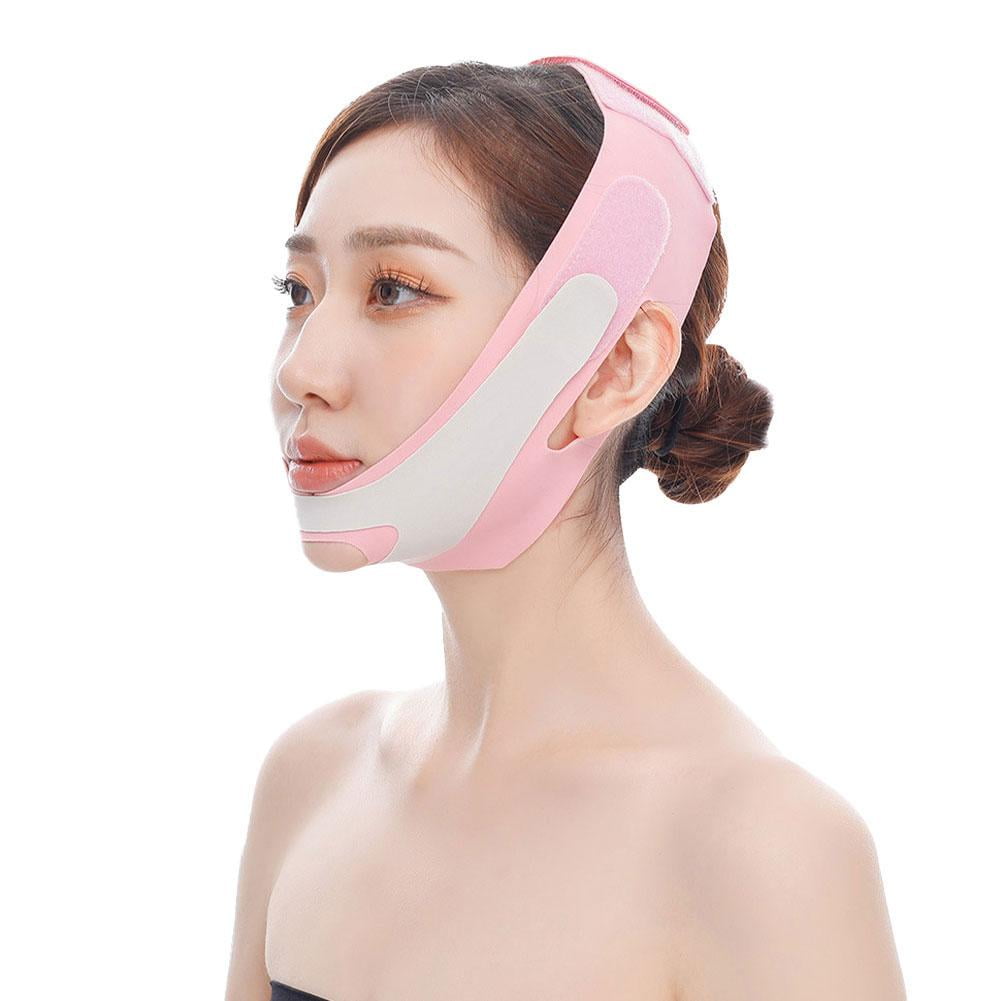 ZHXXCUM FaceLift Sleep Face V Shaper Facial Slimming BandageFace ...
