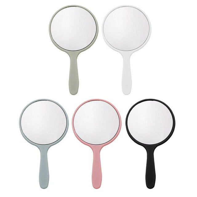 ZHXXCUM Hand Mirror Mirrors Makeup Mirror Heldcute Shape Round Gifts ...