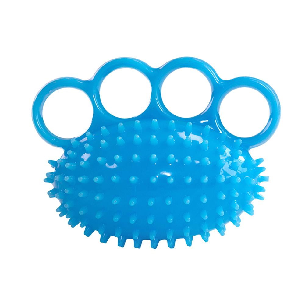 ZHXXCUM Hedgehog Ball - Four-Finger Blue Grip Ball Rehabilitation ...