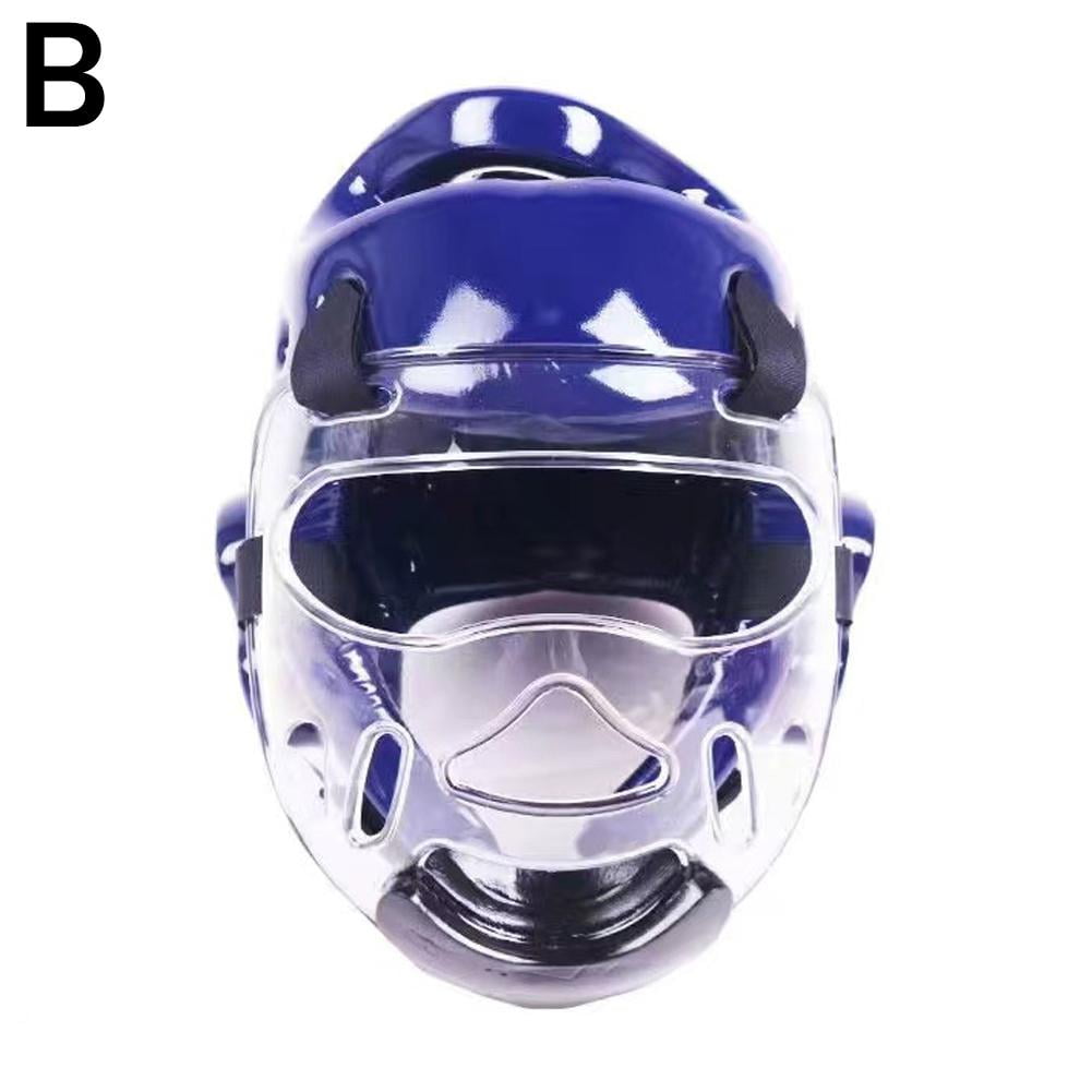 ZHXXCUM Taekwondo Helmet Adult Children Boxing Fight Face Head Protect ...
