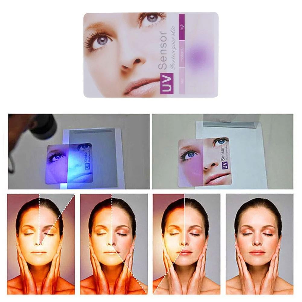 ZHXXCUM Uv Lamp 11*8cmuv Color Changing Card Full Color Changing Blue ...