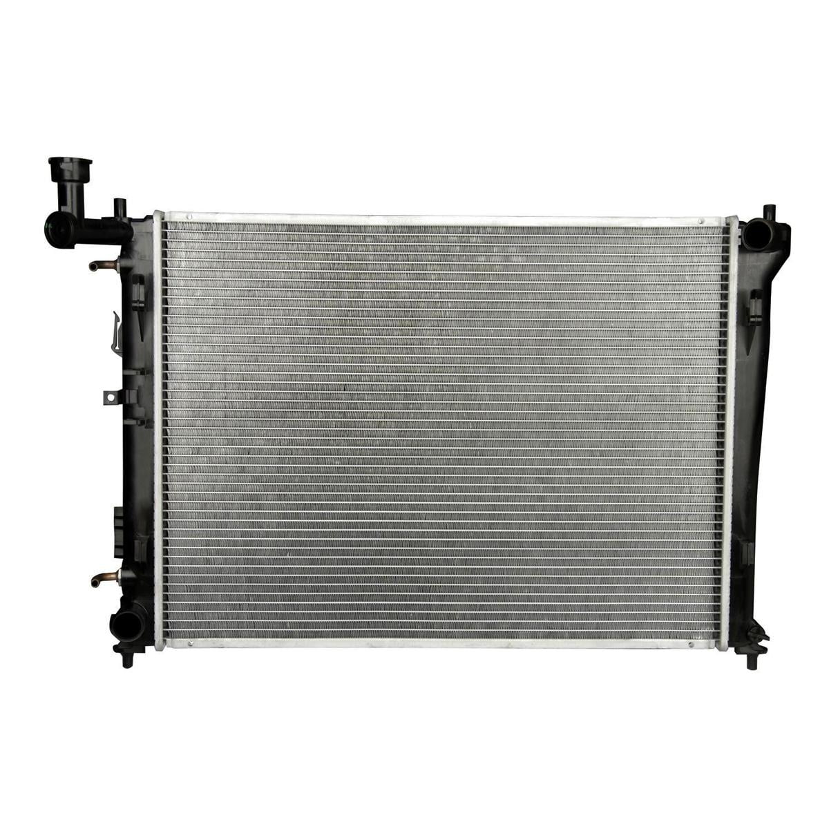 ZHYCXFT Radiator 1 Row Red with Automatic Transmission for Hyundai for ...