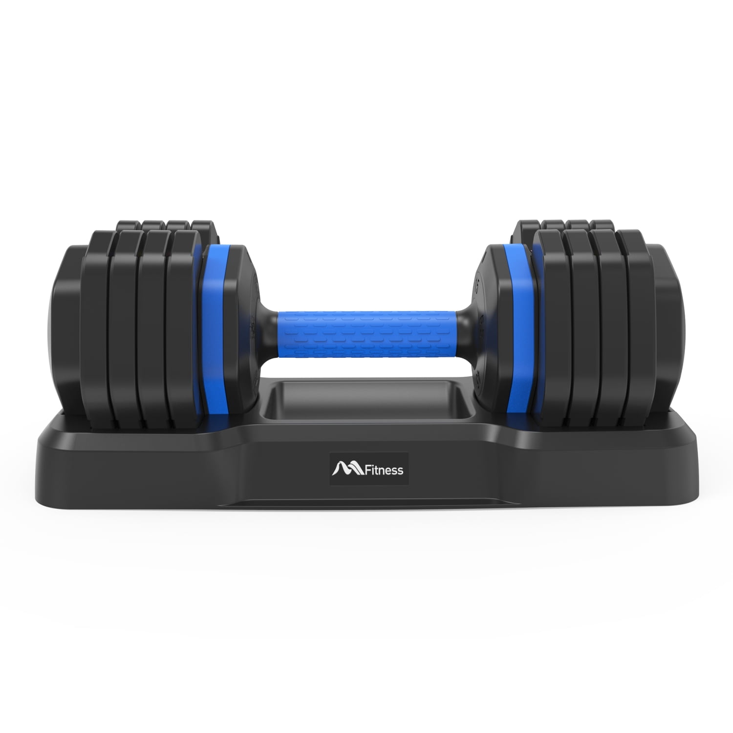 ZHYNGTNG Adjustable Dumbbell - 55lb Single Dumbbell with Anti-Slip ...