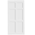 ZHYNNG CRAZY ELF 32” x 80” Six Panel Real Primed Door Slab DIY Panel ... ZHYNNG CRAZY ELF 32” x 80” Six Panel Real Primed Door Slab DIY Panel ...