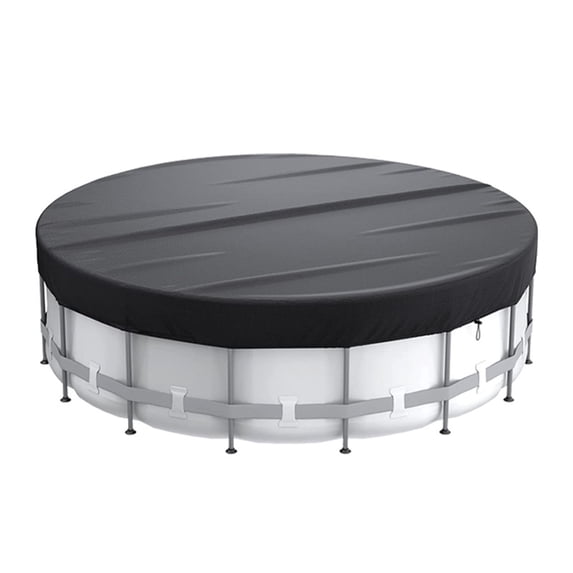 ZHZFKQ 10 Ft Round Pool Cover for Metal Frame Above Ground Pools ...