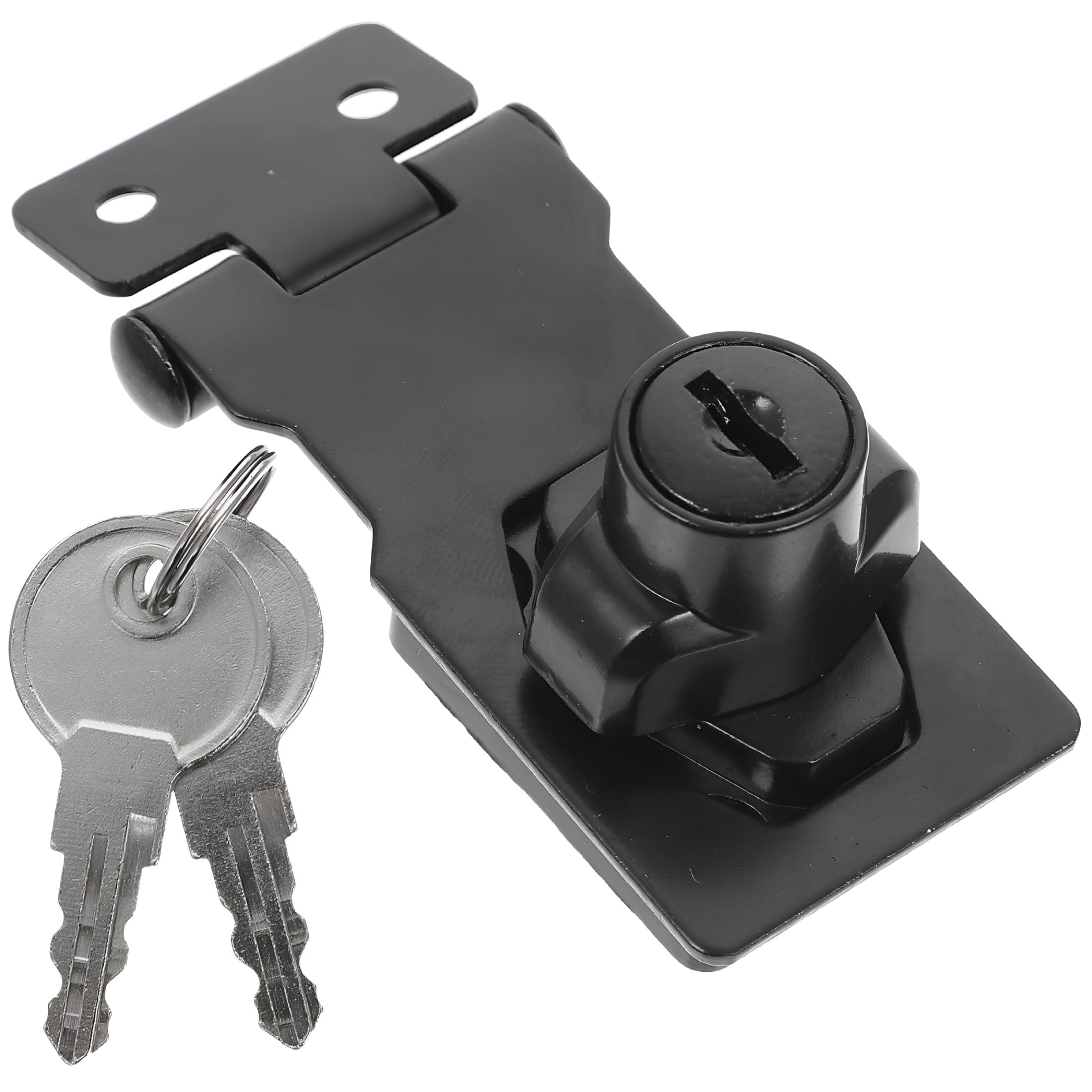 ZHZFKQ 1Set Black Zinc Alloy Cabinet Door Lock for Furniture and ...