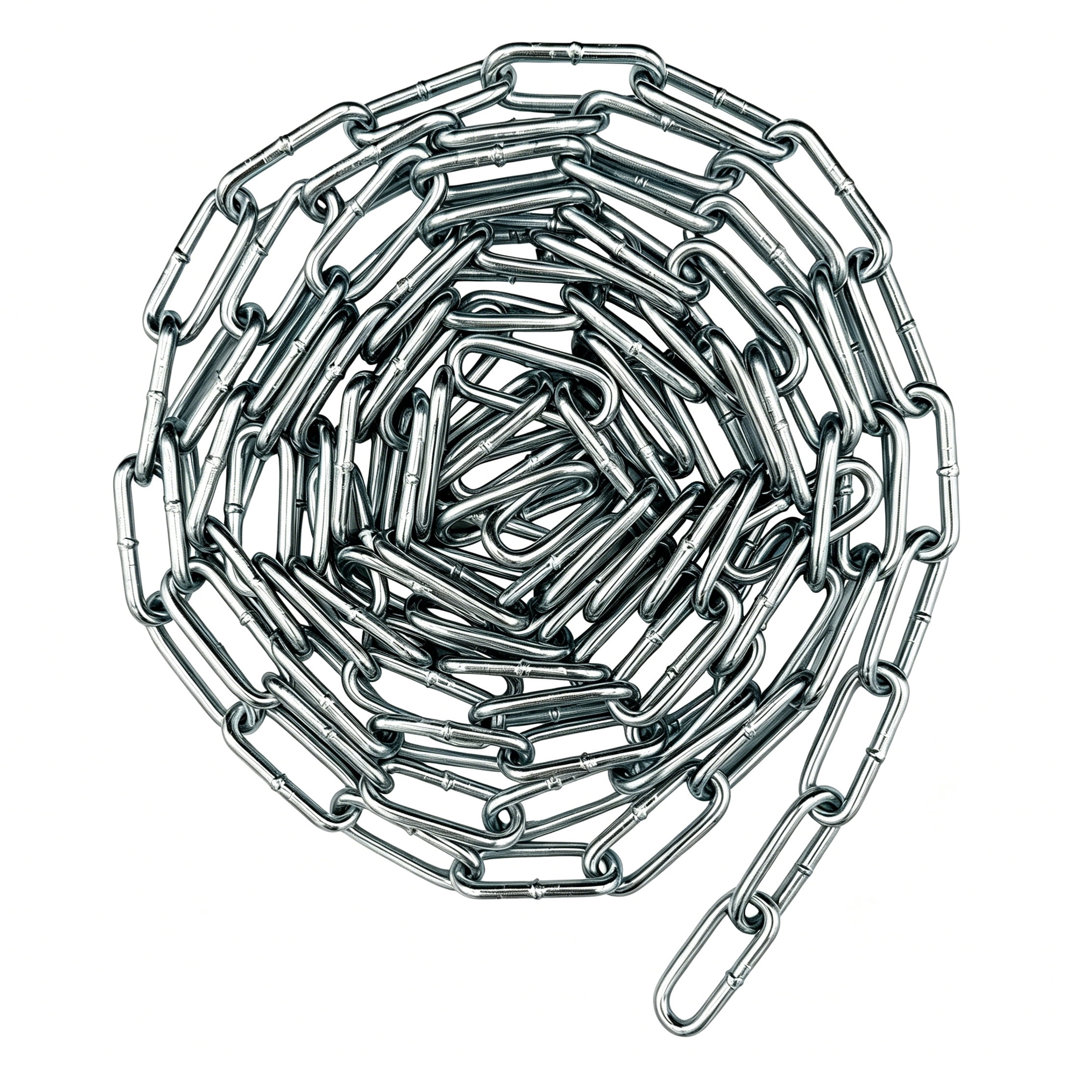 ZHZFKQ #2 Straight Coil Chain,10',for Jewelry Making Diy Craft Project ...