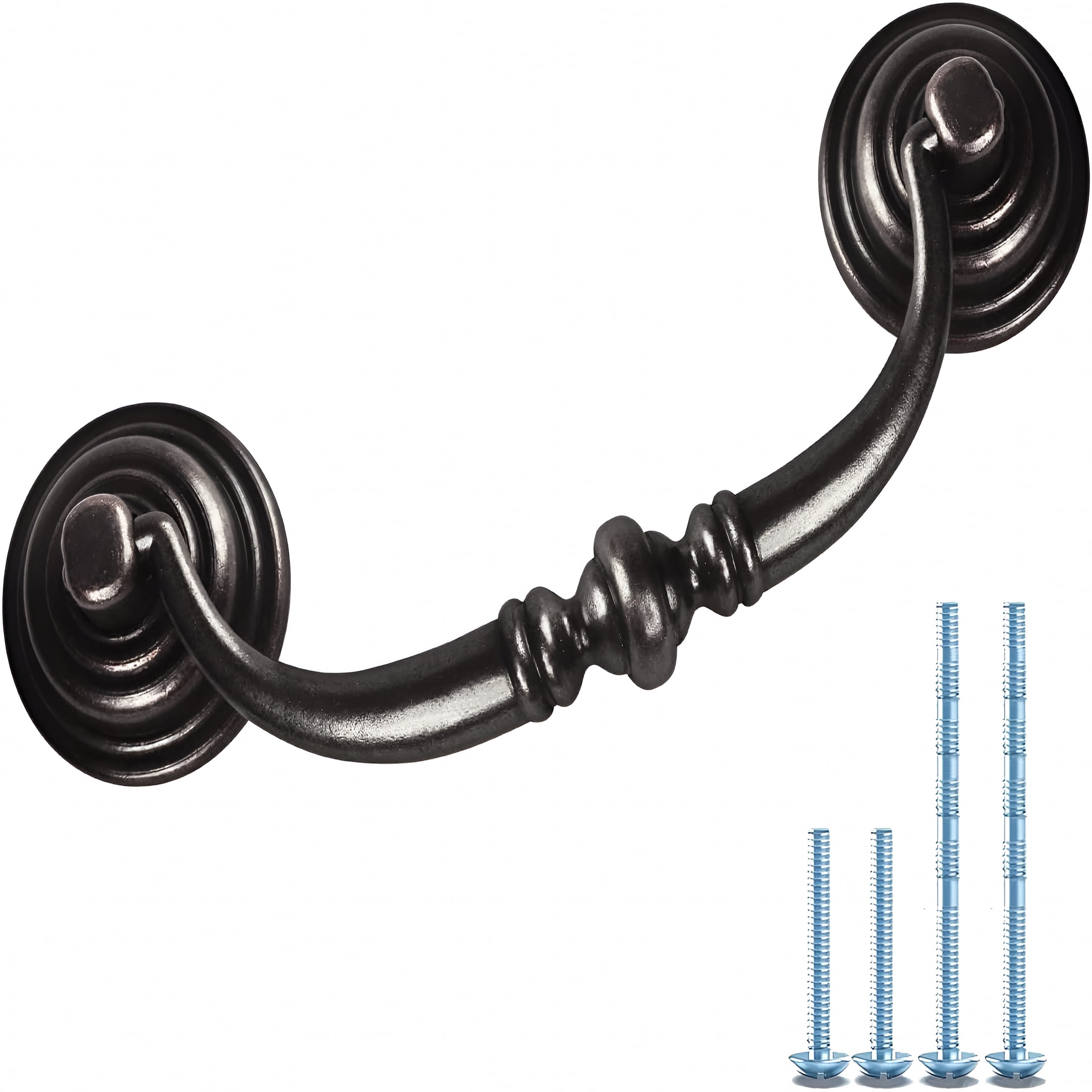 ZHZFKQ 2026 New 6-Pack 3 1/2 Inch Shabby Chic Drawer Pulls Handles ...
