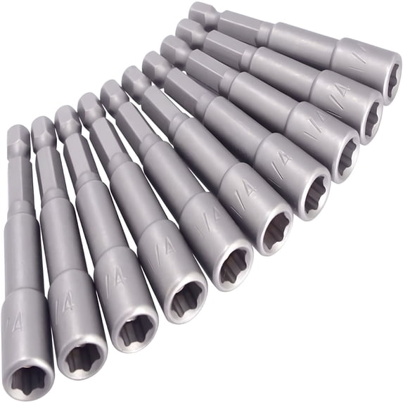 ZHZFKQ 2026 New Power Nut Driver Set Magnetic Hex Socket Set Nut Setter ...