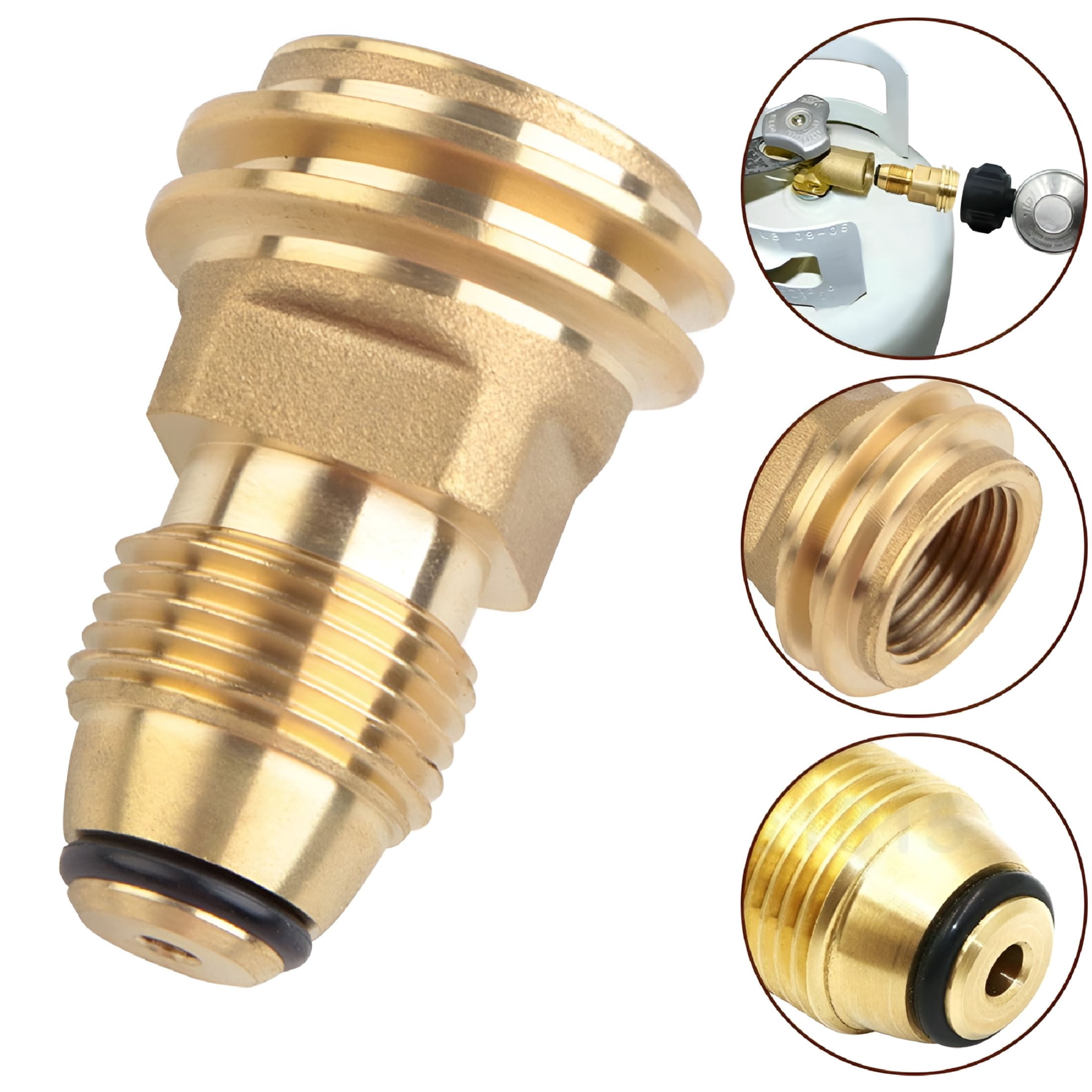 ZHZFKQ 2026 New Reliable Propane Tank Adapter Conversion Connector for ...