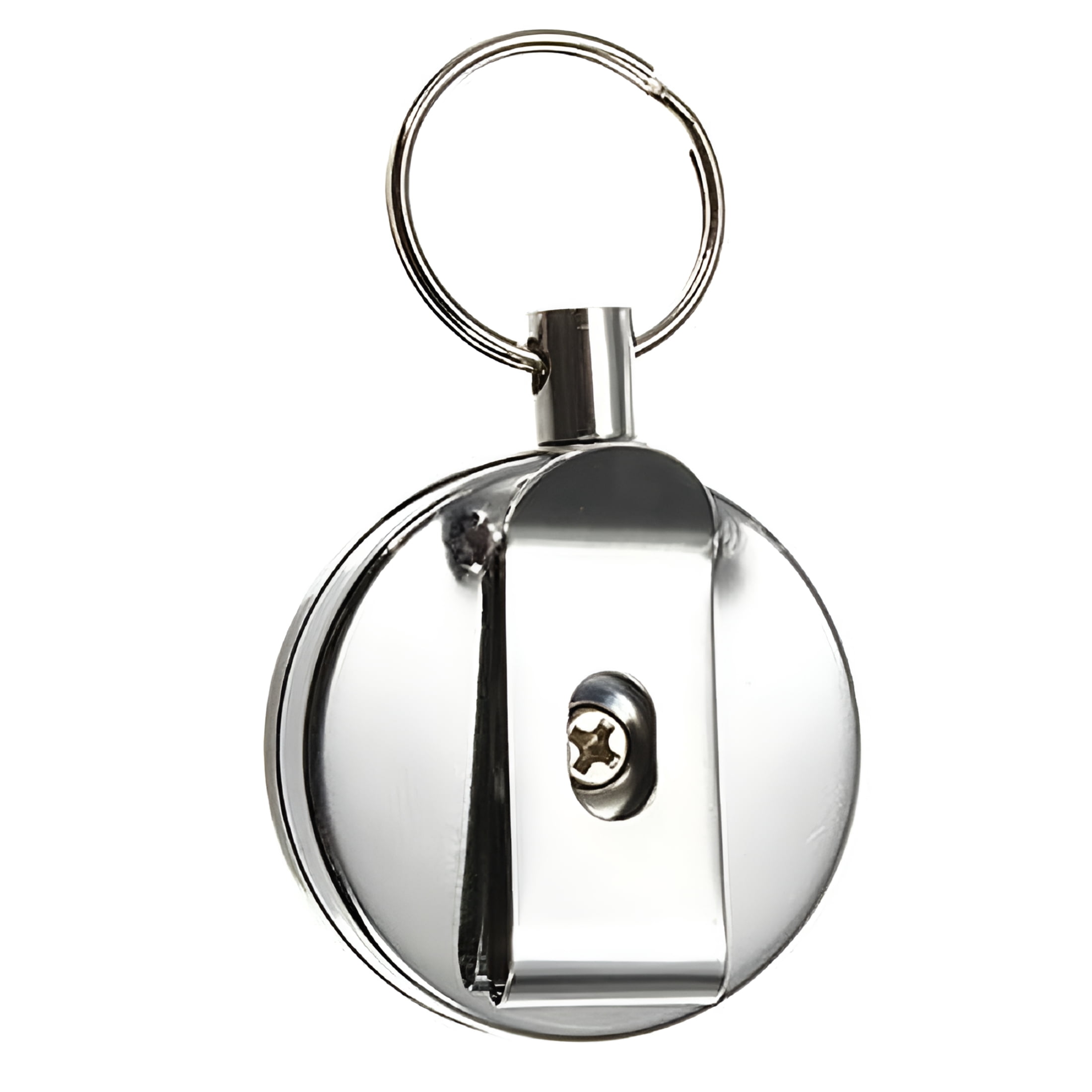 ZHZFKQ Stainless Steel Retractable Key Recoil Ring Pull Key Chain Belt ...