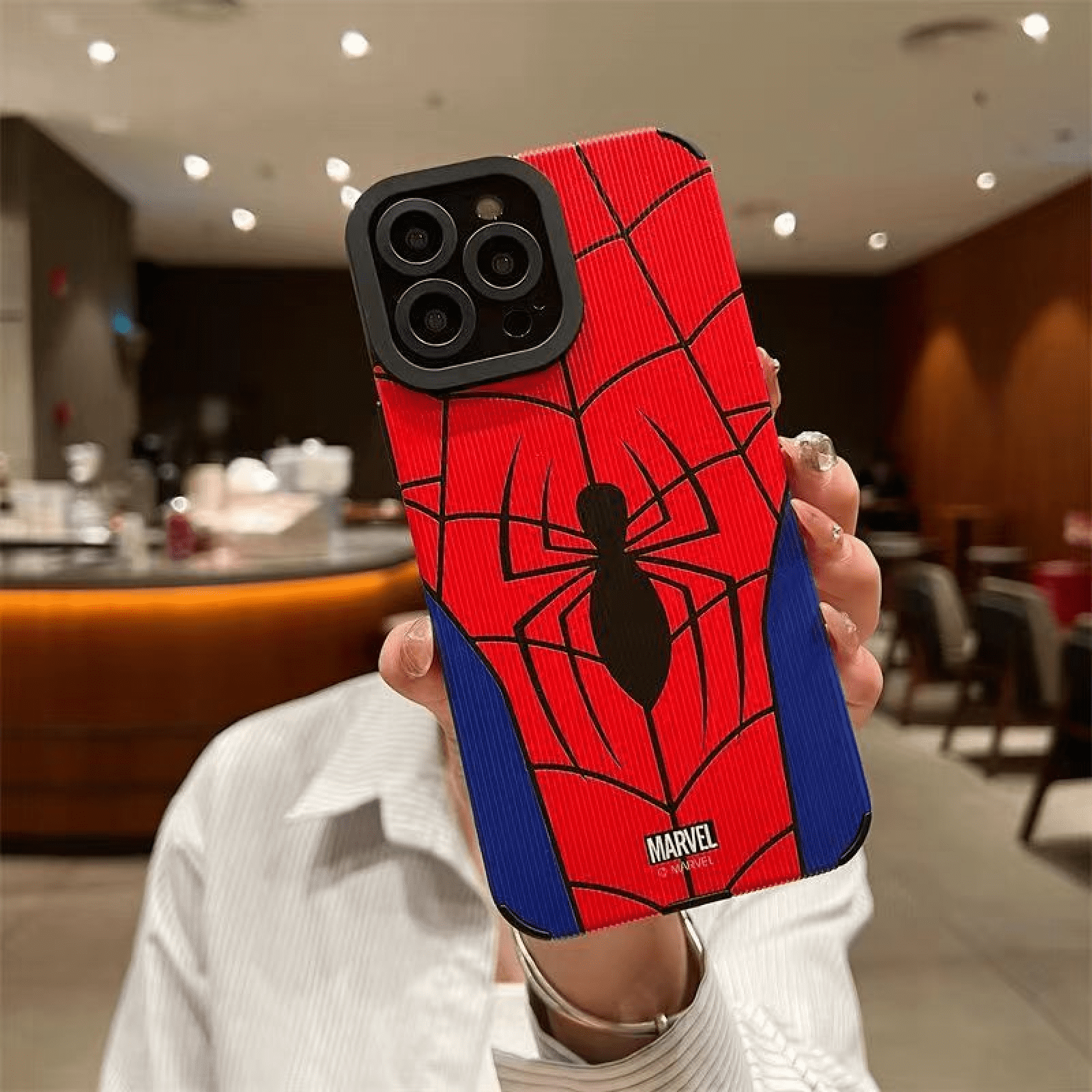 ZHZIYAG Spider-Man Case for iPhone 16 Pro max, Cute Sleek Print Cartoon ...