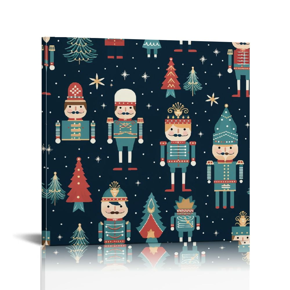 ZHZY Snowflakes Naive Art Canvas Pictures Wall Decor Art for Bedroom ...
