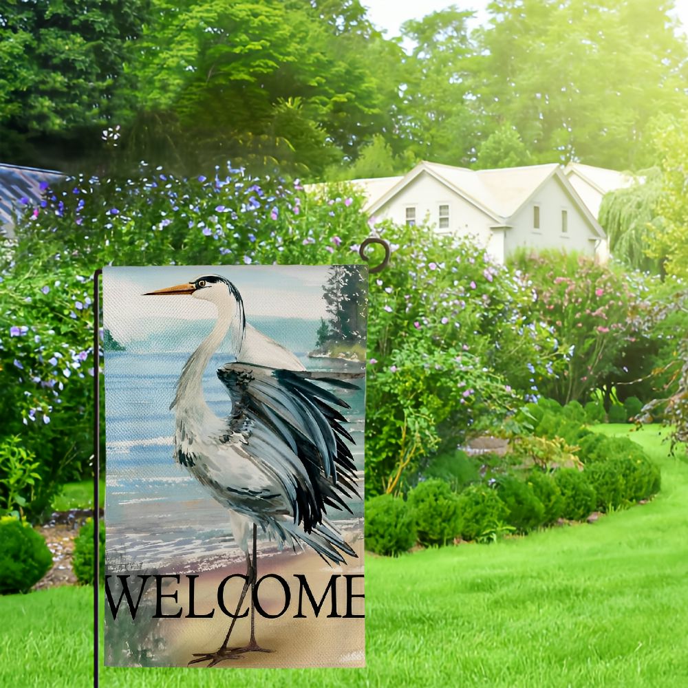 ZHZY Welcome Spring Summer Seabird Coastal Beach Small Decorative ...